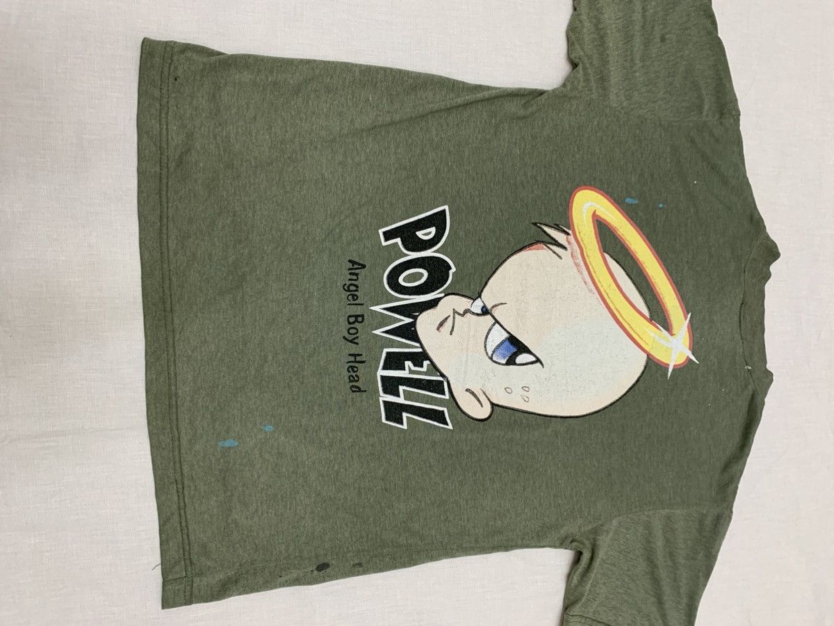 Made In Usa × Stussy × Vintage VINTAGE STUSSY POWELL ANGEL BOY HEAD ...