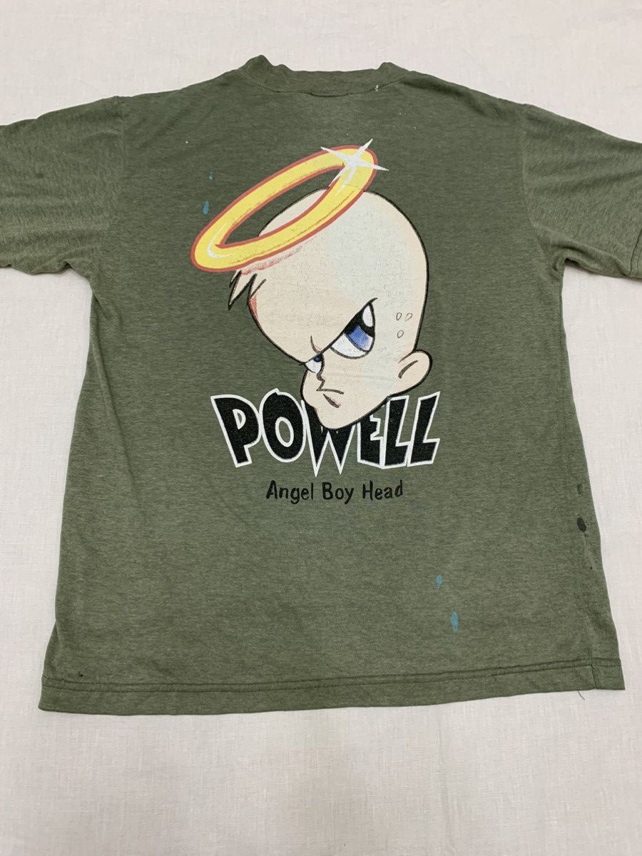 Vintage VINTAGE STUSSY POWELL ANGEL BOY HEAD | Grailed