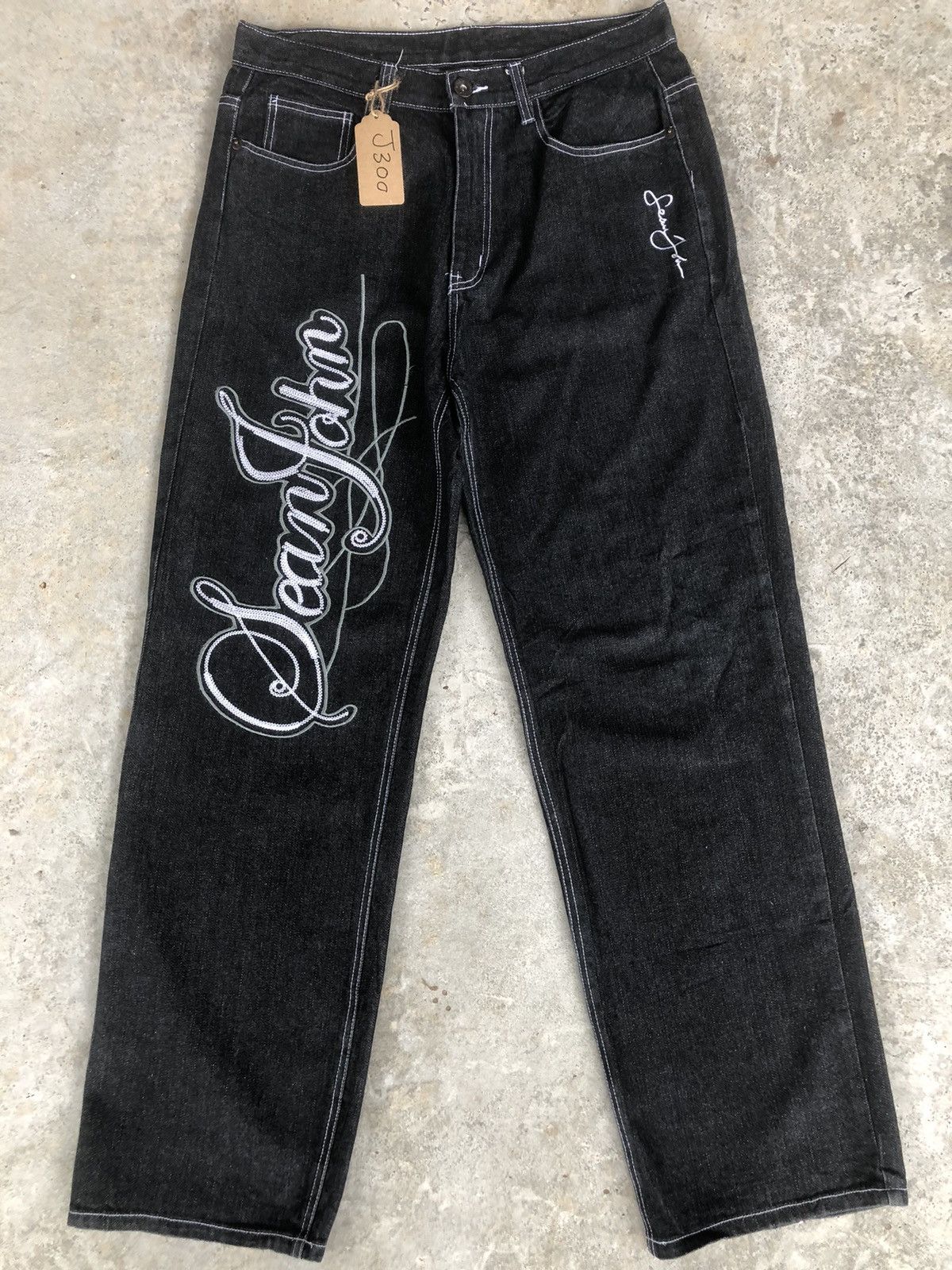 Archival Clothing × Sean John × Streetwear Sean John Embroidered Jeans ...