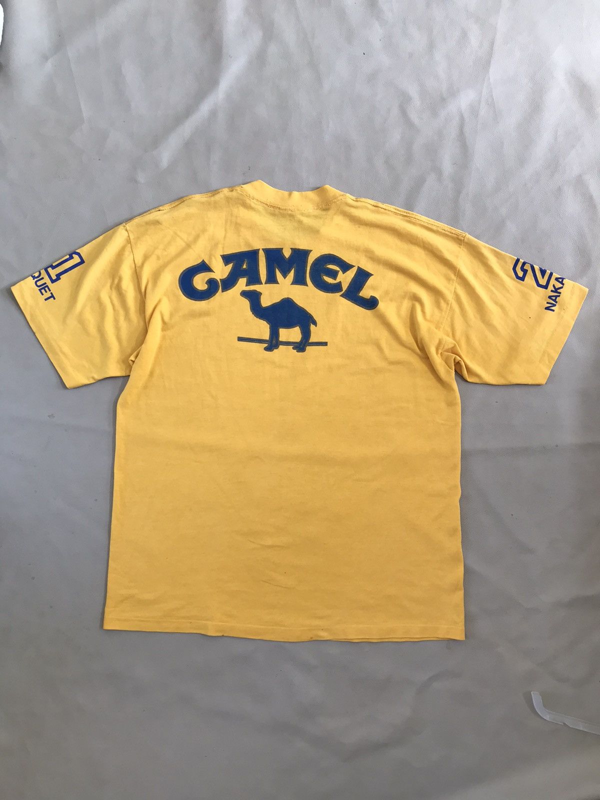 Camel × Formula 1 × Vintage 1980s Camel Team Lotus Honda Tshirt Formula ...