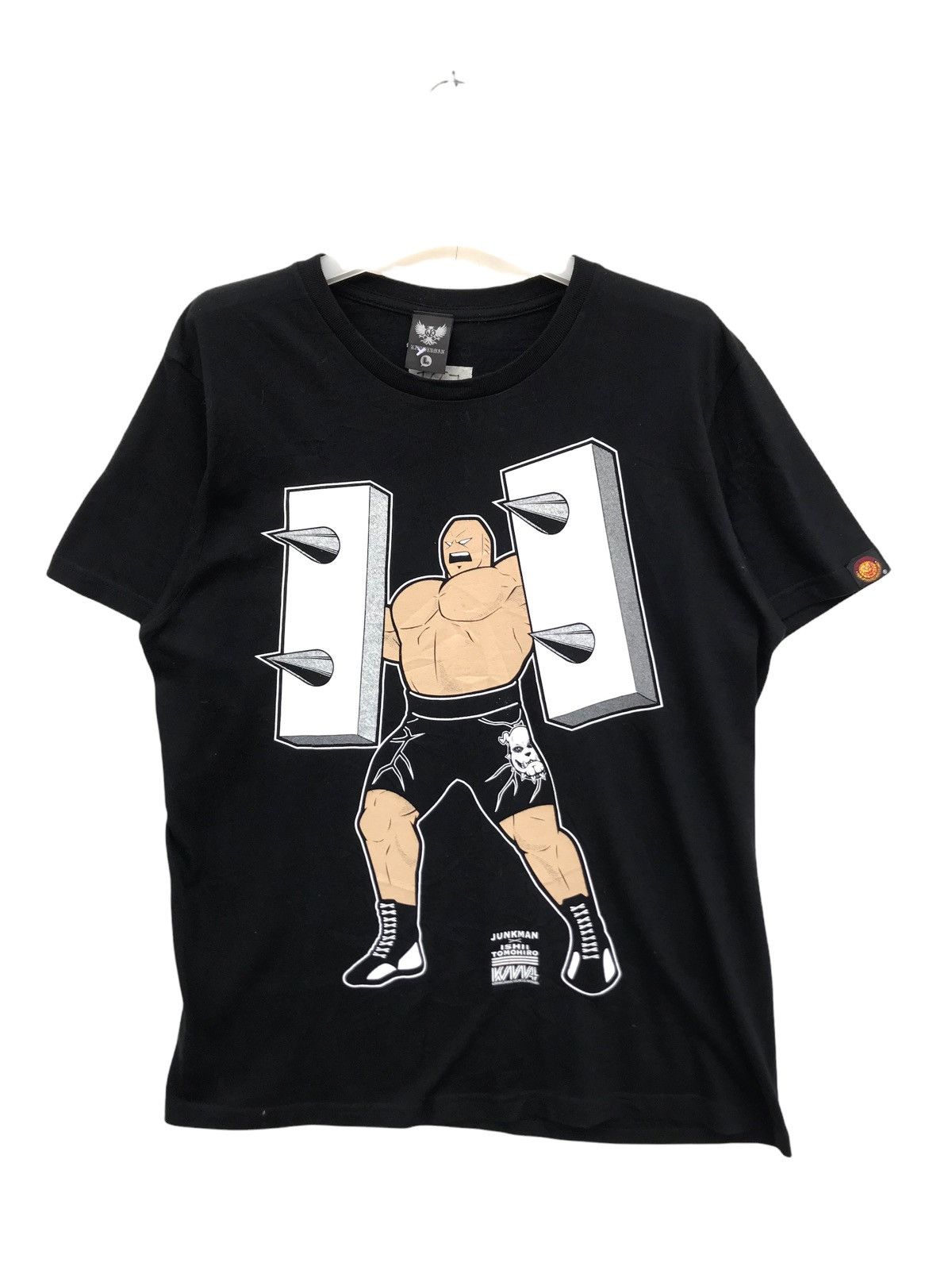 Anima × Wwe Kinnikuman Junkman X Japanese Pro Wrestling Tees | Grailed