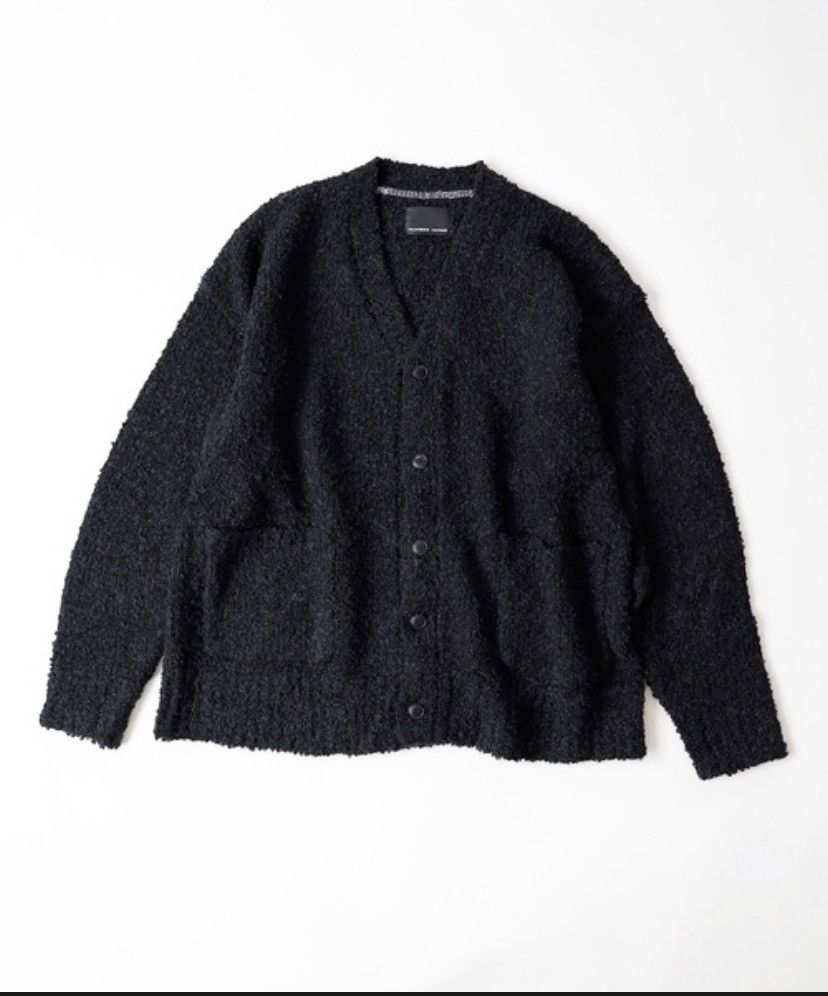 Number (N)ine Number nine WOOL ALPACA RIPPED KNIT CARDIGAN size 4 | Grailed
