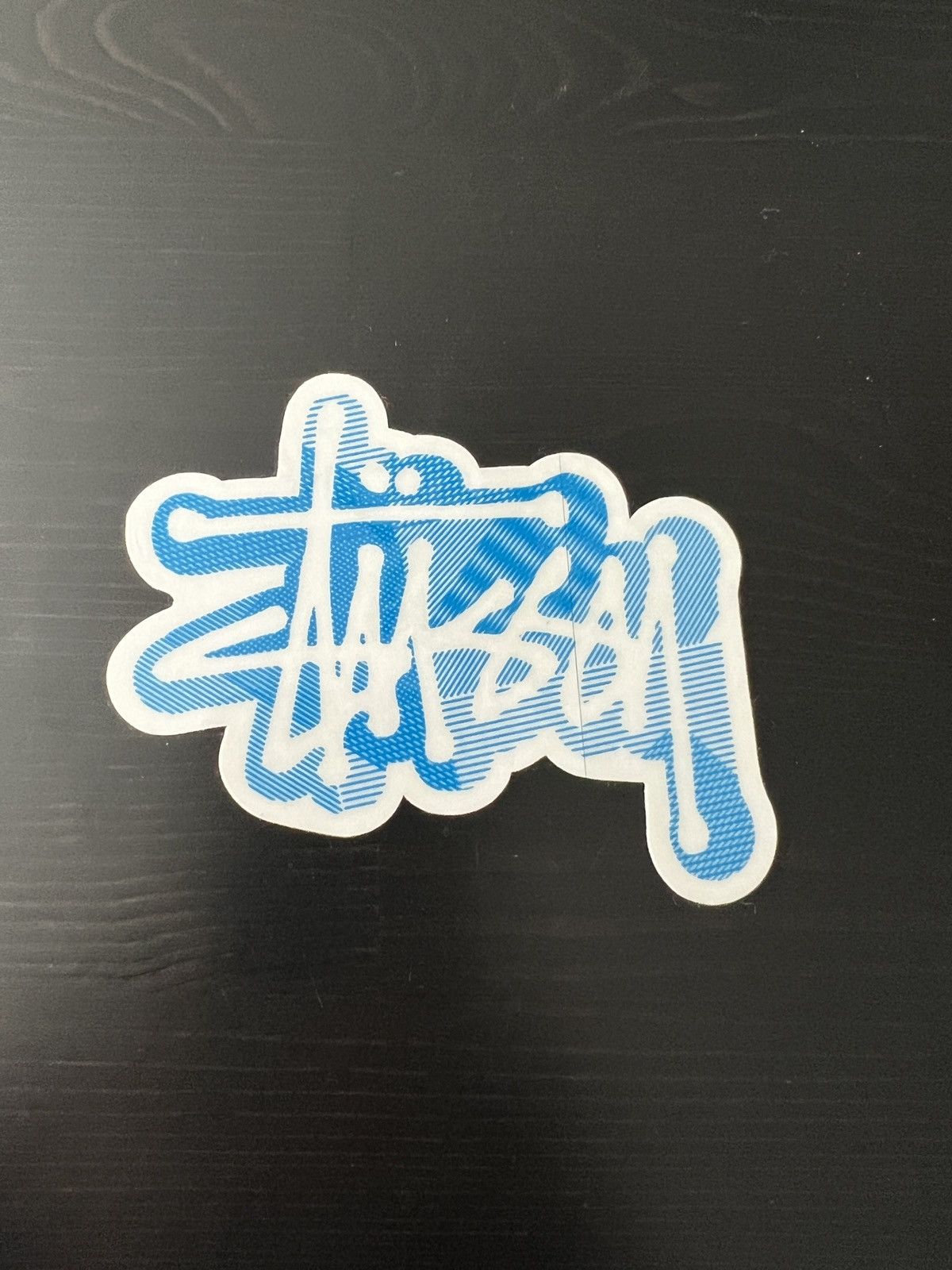 Stickers × Stussy Stüssy Bent Crown Original Logo Sticker | Grailed