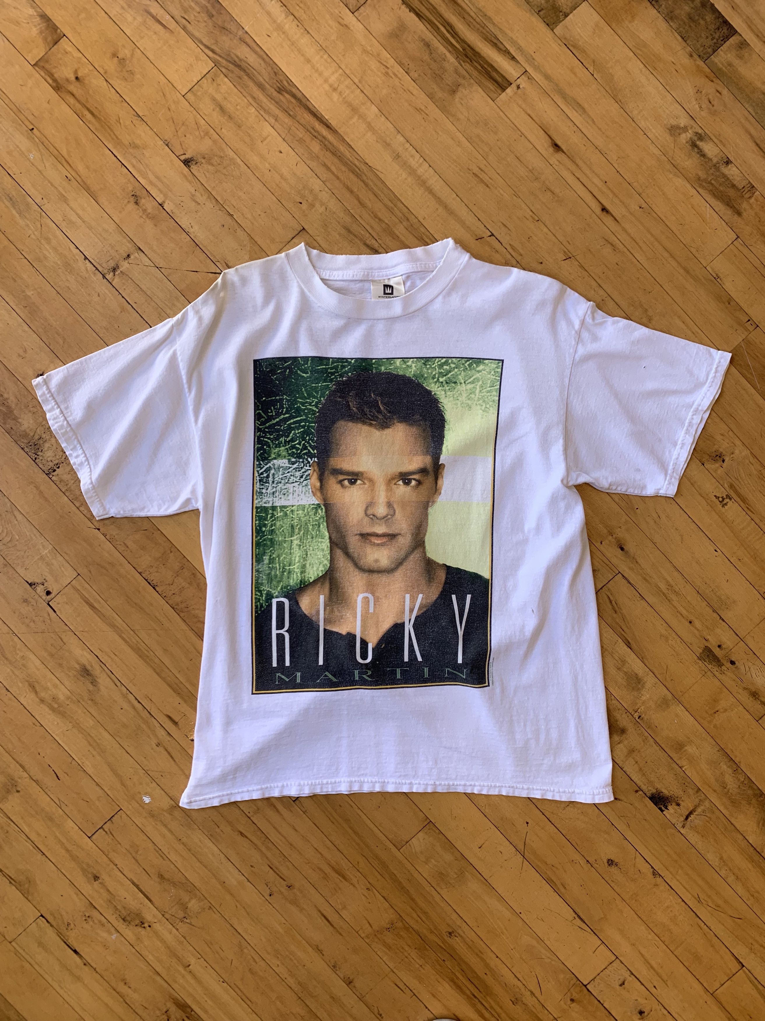 Vintage Ricky Martin 1999 Portrait T-Shirt | Grailed
