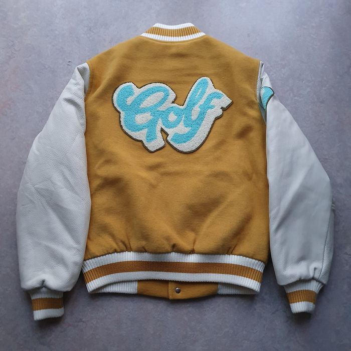 Golf Wang Golf Wang Dirt Letterman Varsity Jacket | Grailed