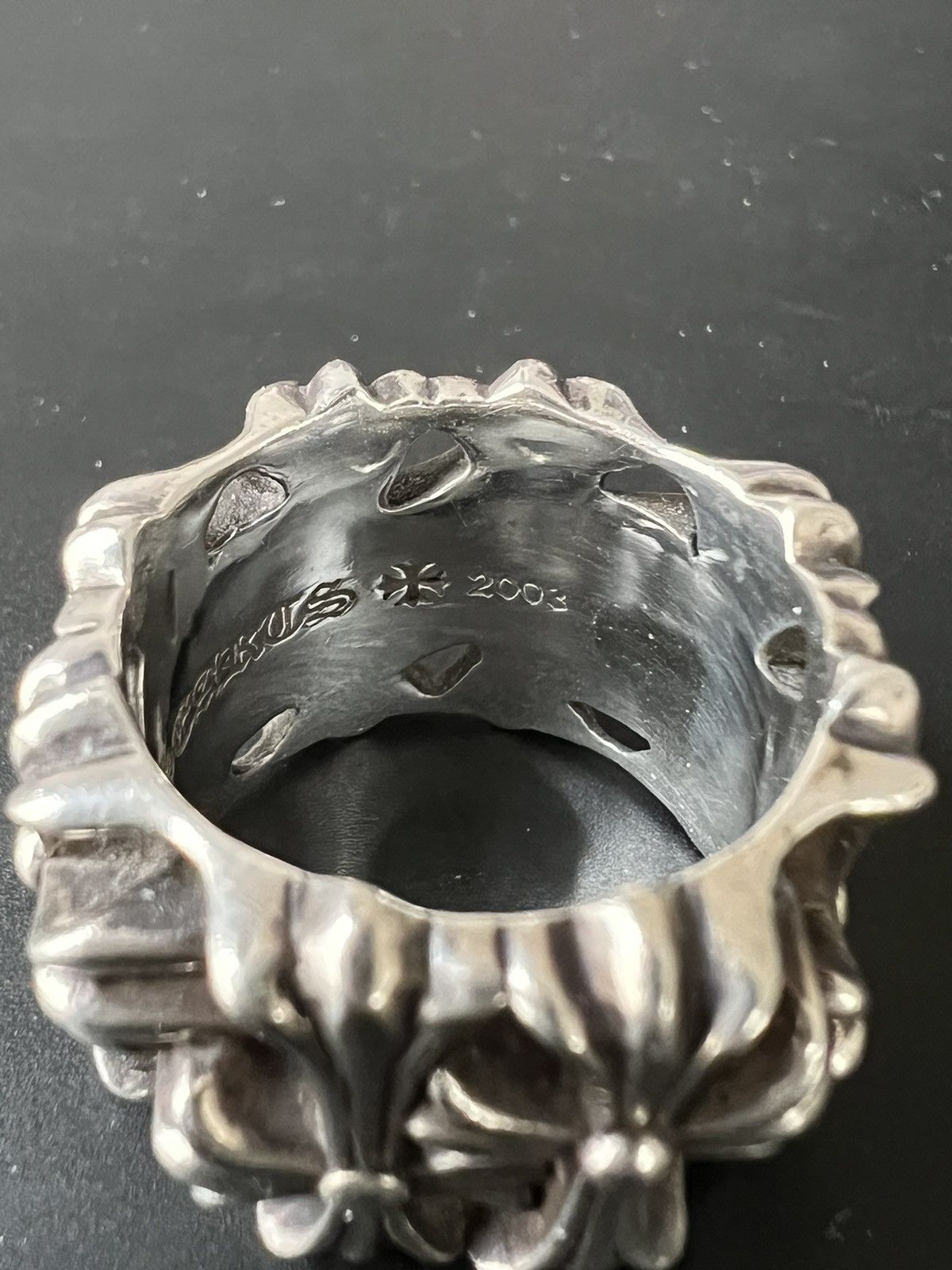 Chrome Hearts Chrome Hearts Square Cemetery Ring | Grailed
