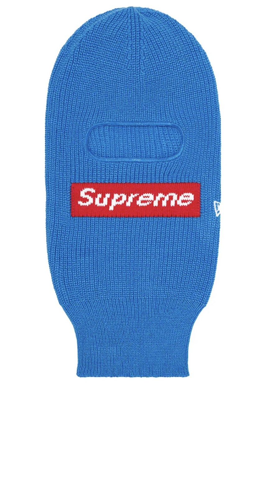 Supreme Supreme New Era Box Logo Balaclava Shiesty Blue | Grailed
