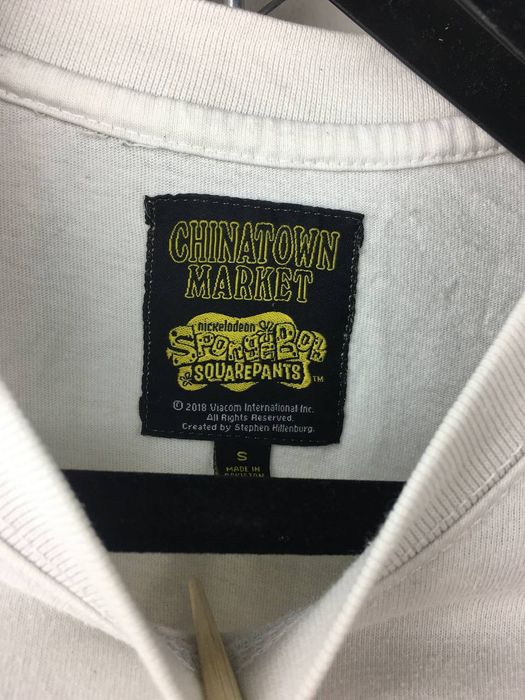 Cartoon Network China Town Market x Sponge Bob snail Garry RARE Tee ...