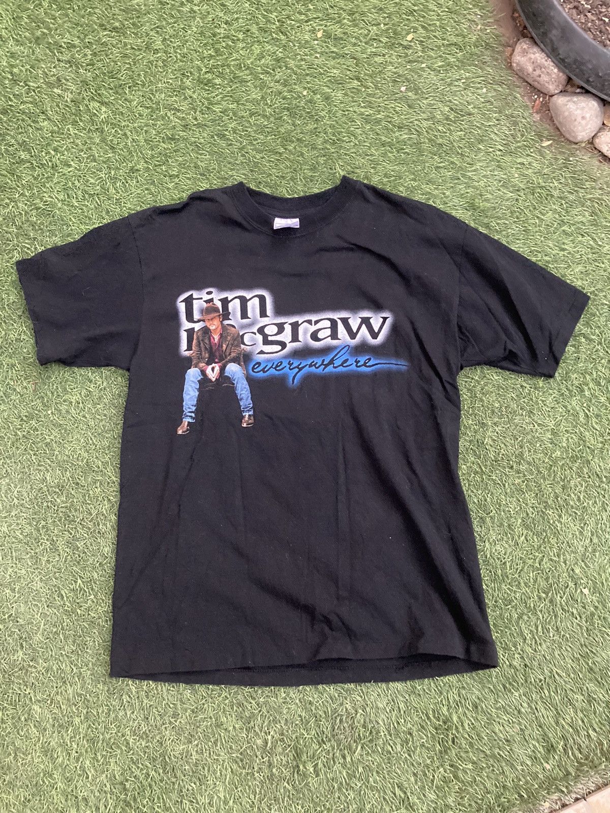 Band Tees × Tour Tee × Vintage Vintage Tim Mc Graw everywhere tour t ...
