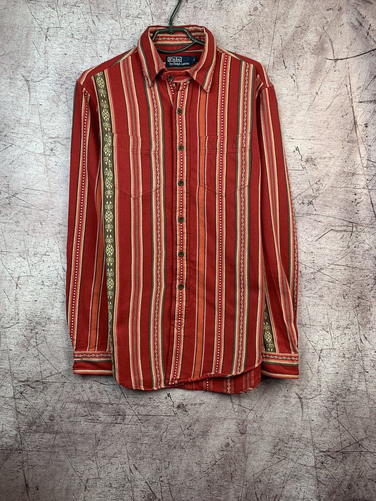 Ralph Lauren Polo Ralph Lauren Navajo Aztec western flannel | Grailed