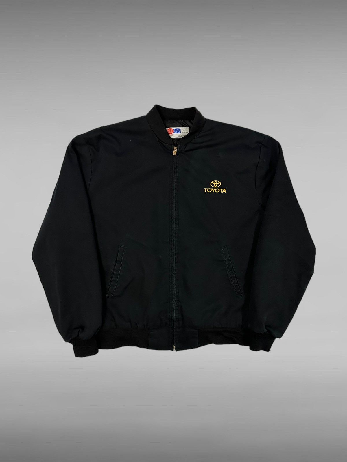 Vintage Vintage Toyota Gold Embroidered Work Jacket | Grailed