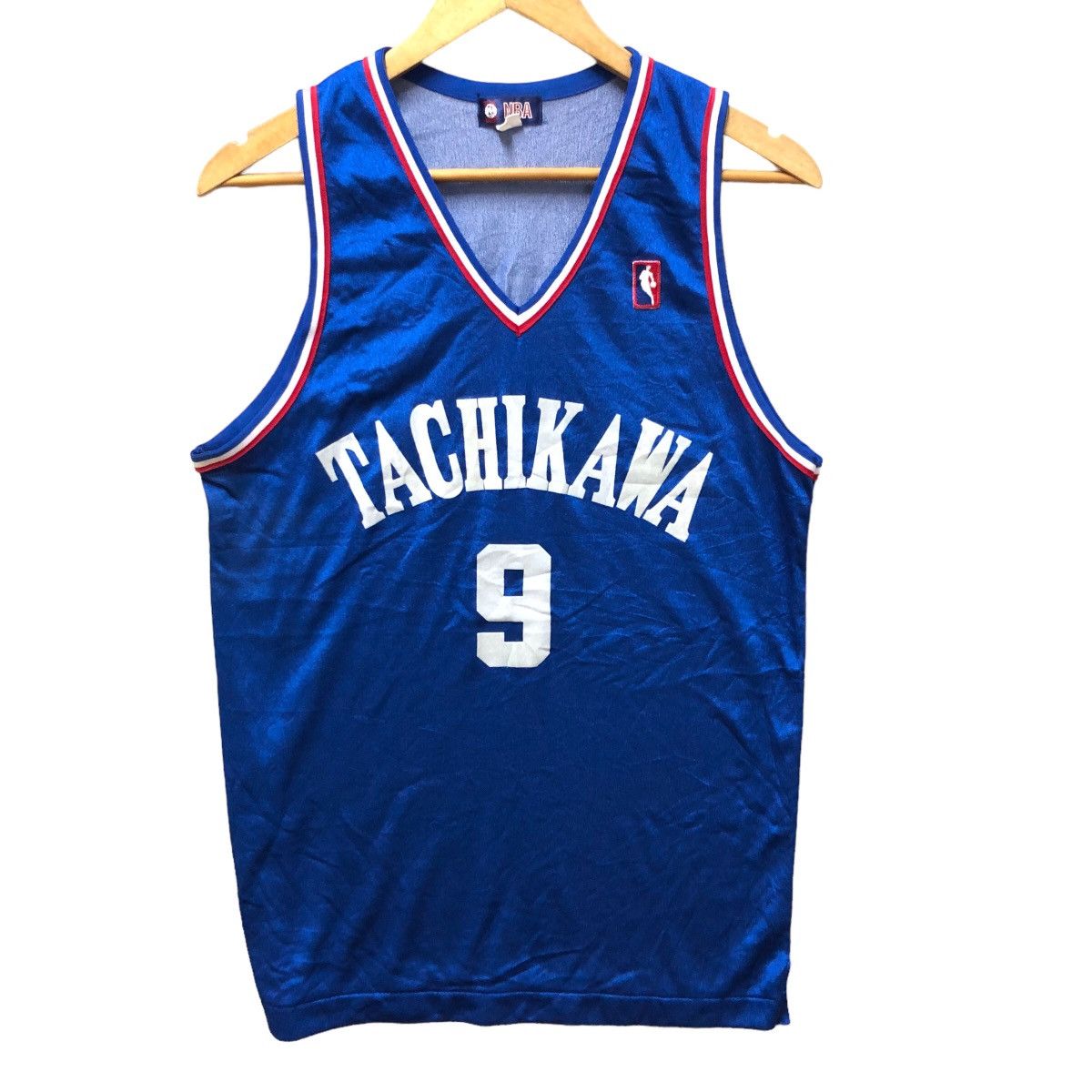 Japanese Brand × NBA Vintage japan NBA jersey tachikawa no 9 made in ...