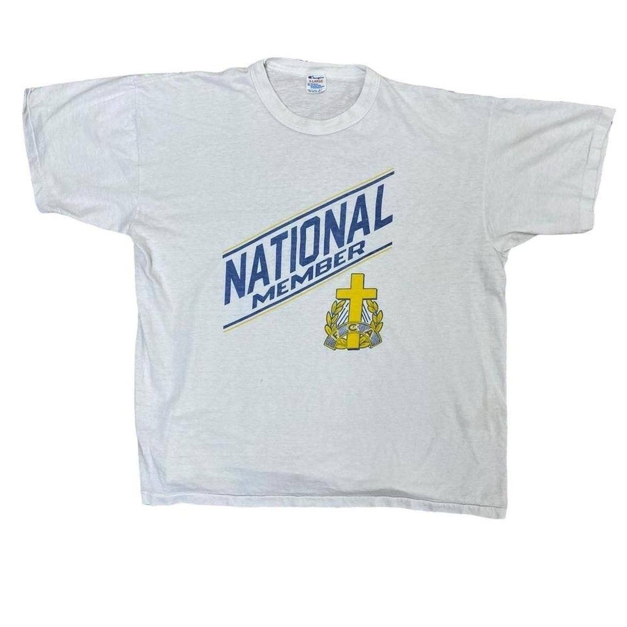 Streetwear × Vintage Vintage 80s Champion FCA T-Shirt | Grailed