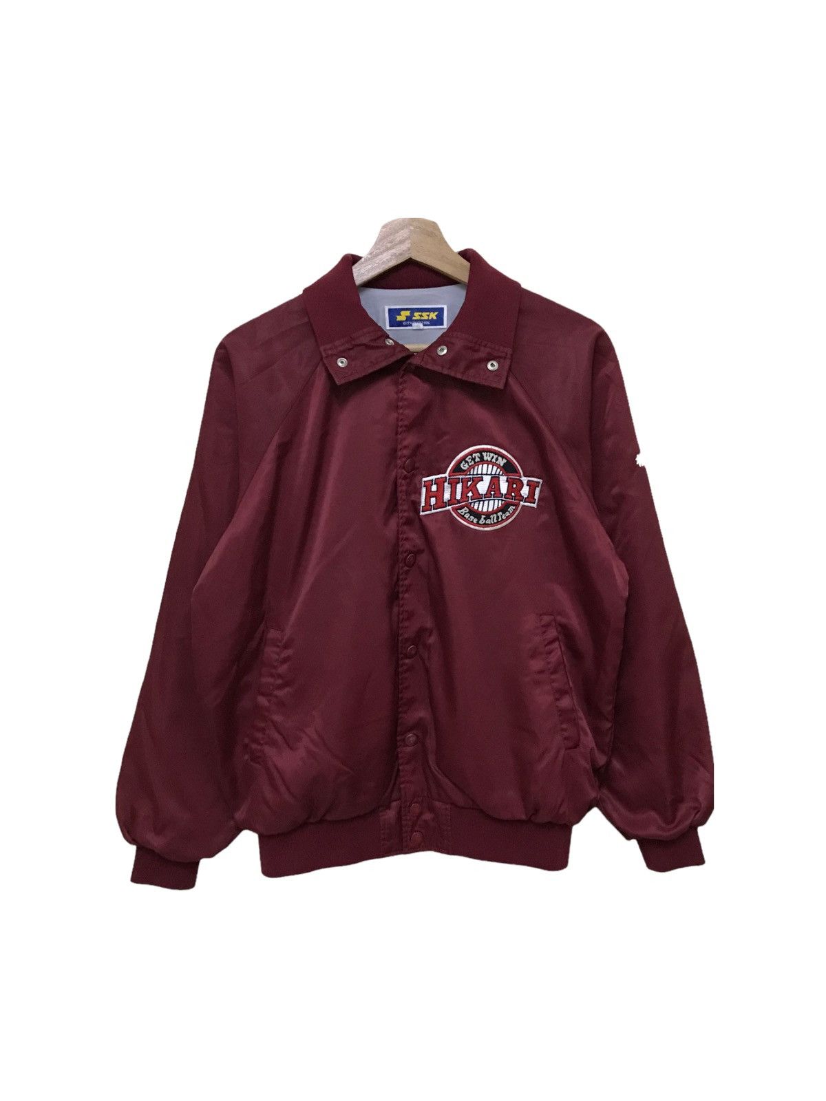 Japanese Brand × Vintage Vintage Japanese Hikari Baseball Team Varsity ...