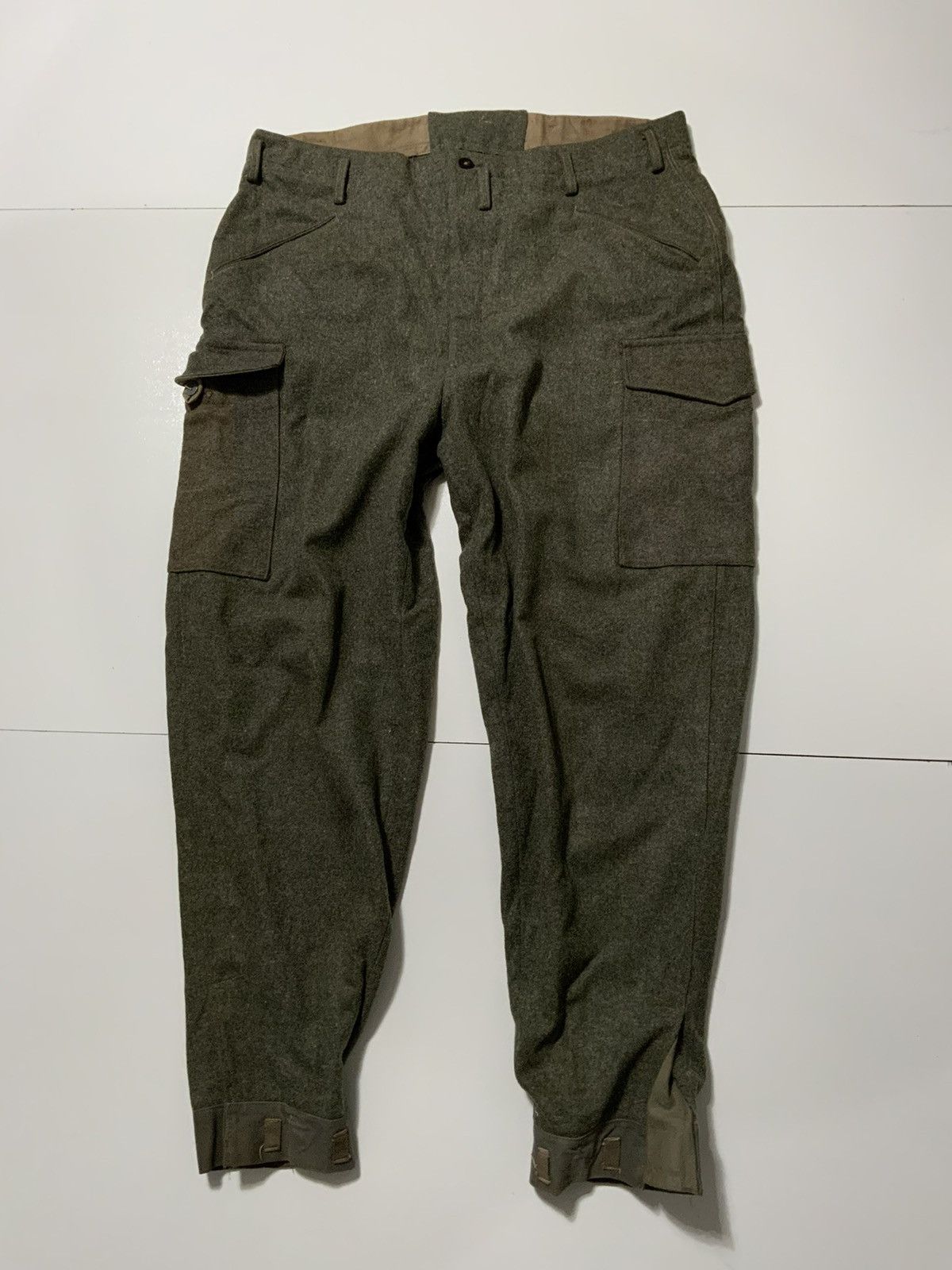 Military × Vintage Vintage 1941 40’s WWII Army Swedish Wool Cargo Field ...