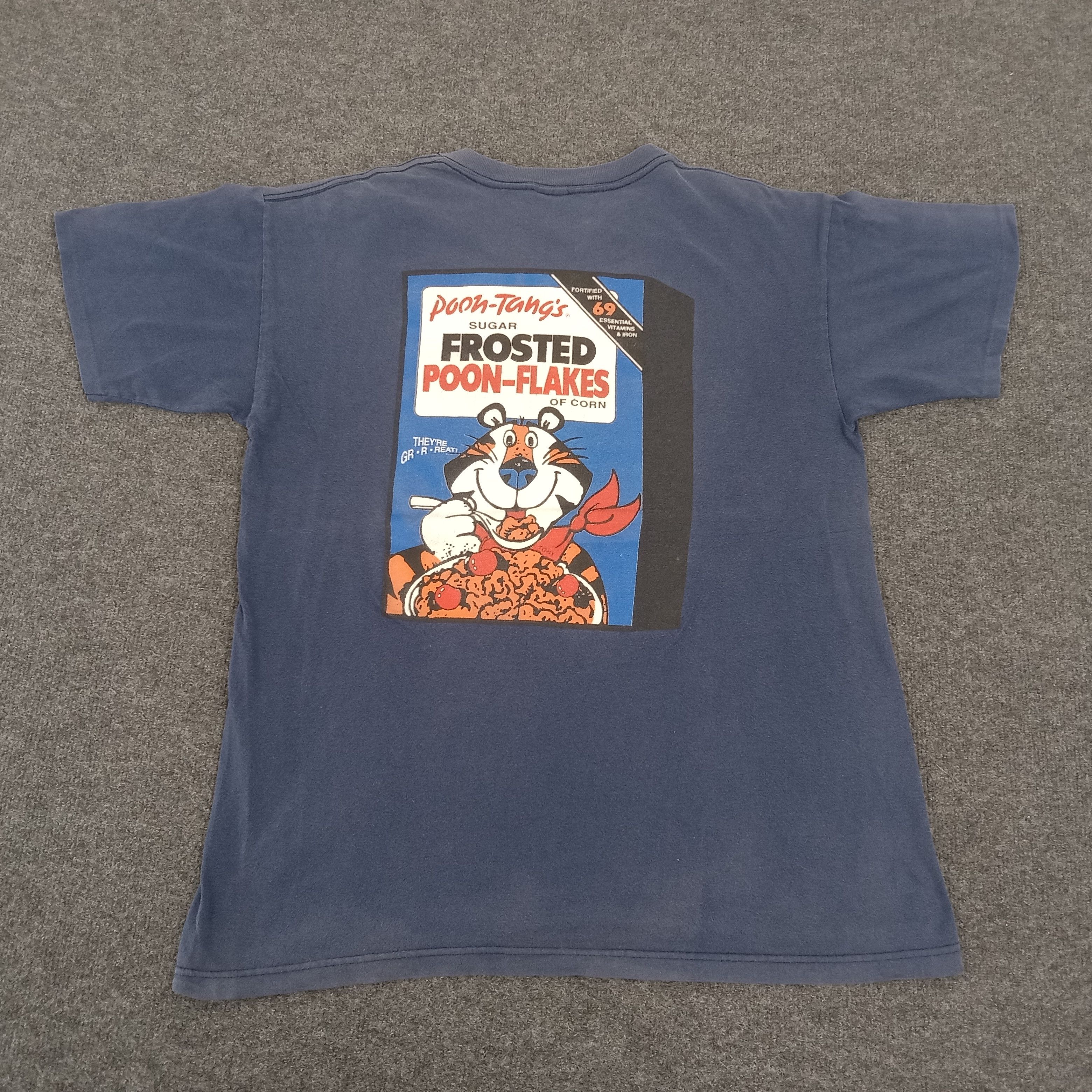 Vintage Poon-Tang's Sugar Frosted Poon Flakes USA Tshirt | Grailed