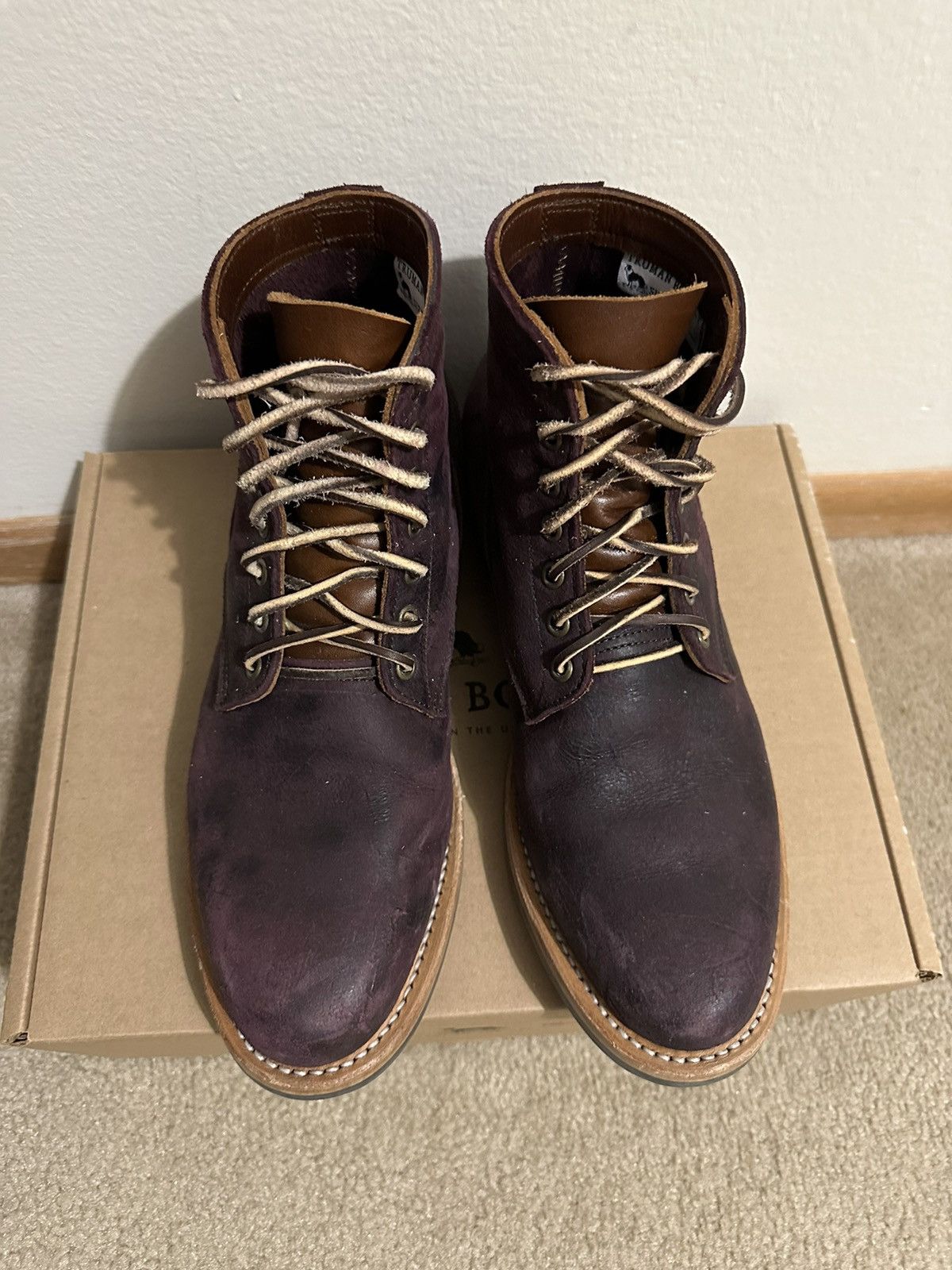 Truman Boot Co Truman Boot Co - Black Burgundy Rambler | Grailed