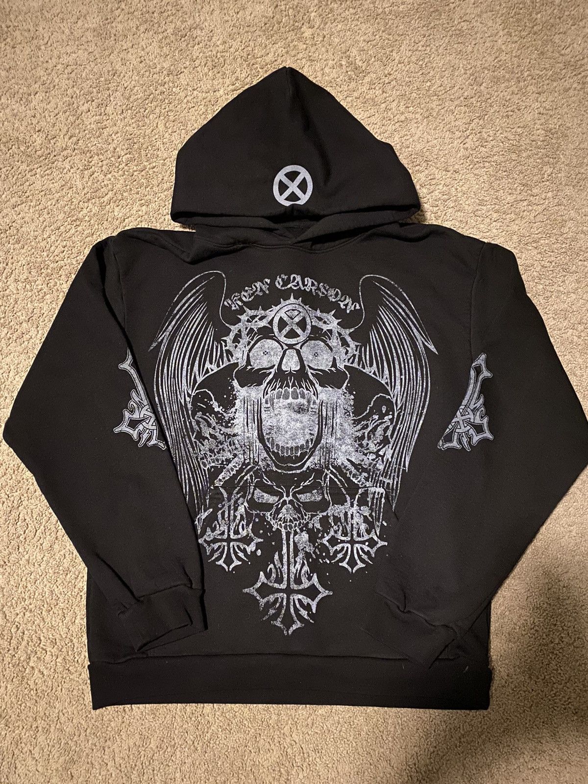 Playboi Carti Ken Carson Xsidedown Hoodie | Grailed