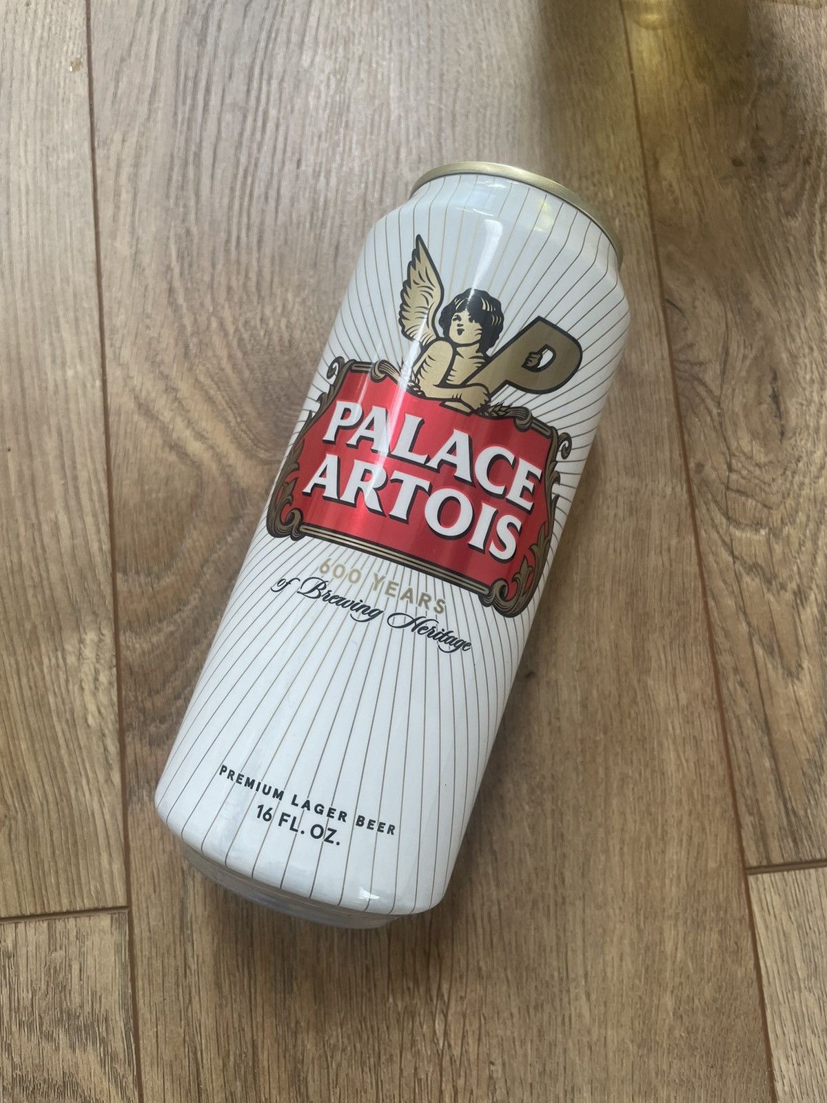 Palace EMPTY CAN Palace Artois Official Pint Can (16oz) Exclusive | Grailed