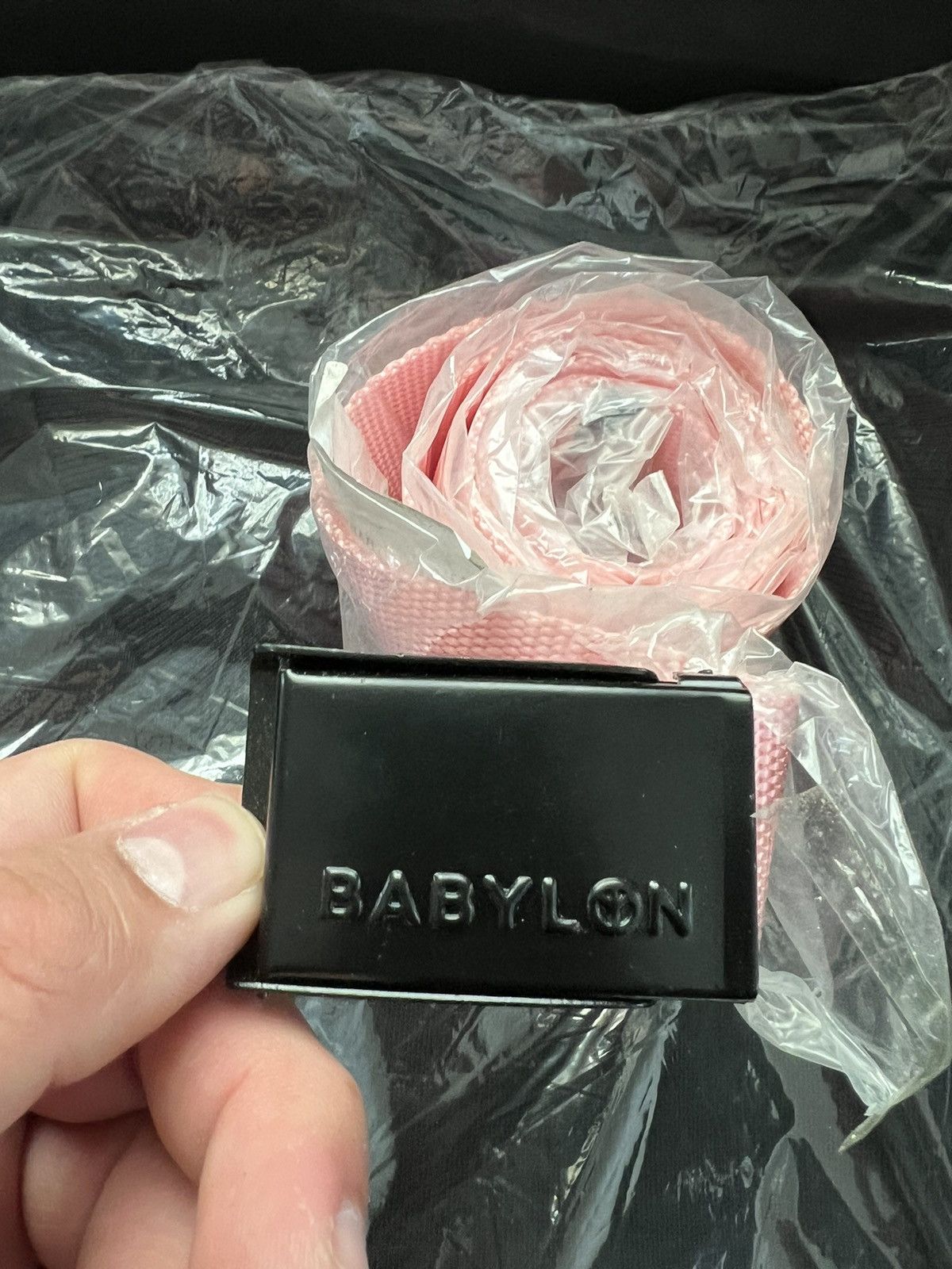 Babylon Pink Babylon Belt | Grailed