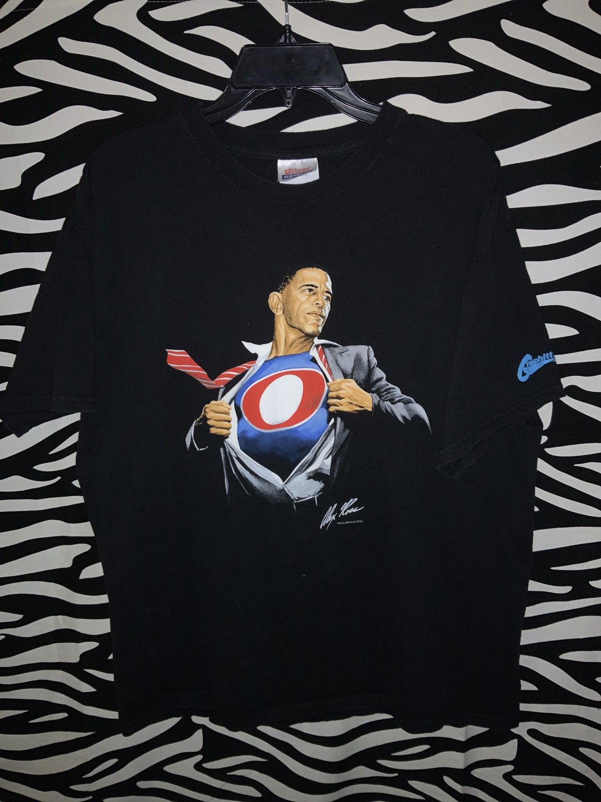 Comics Alex ross Obama shirt | Grailed