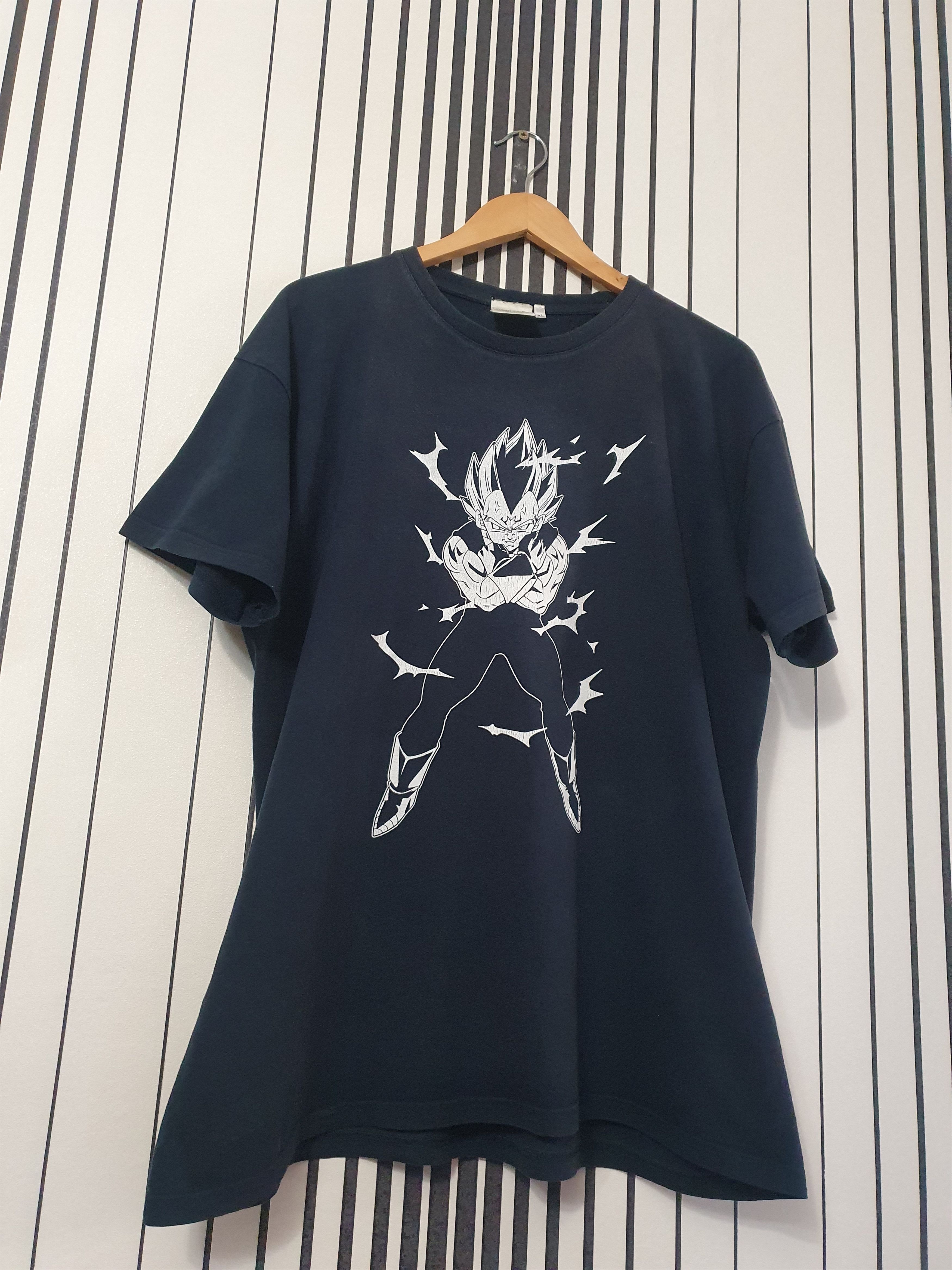Band Tees × Japanese Brand × Vintage 90's Dragon Ball Faded Majin ...
