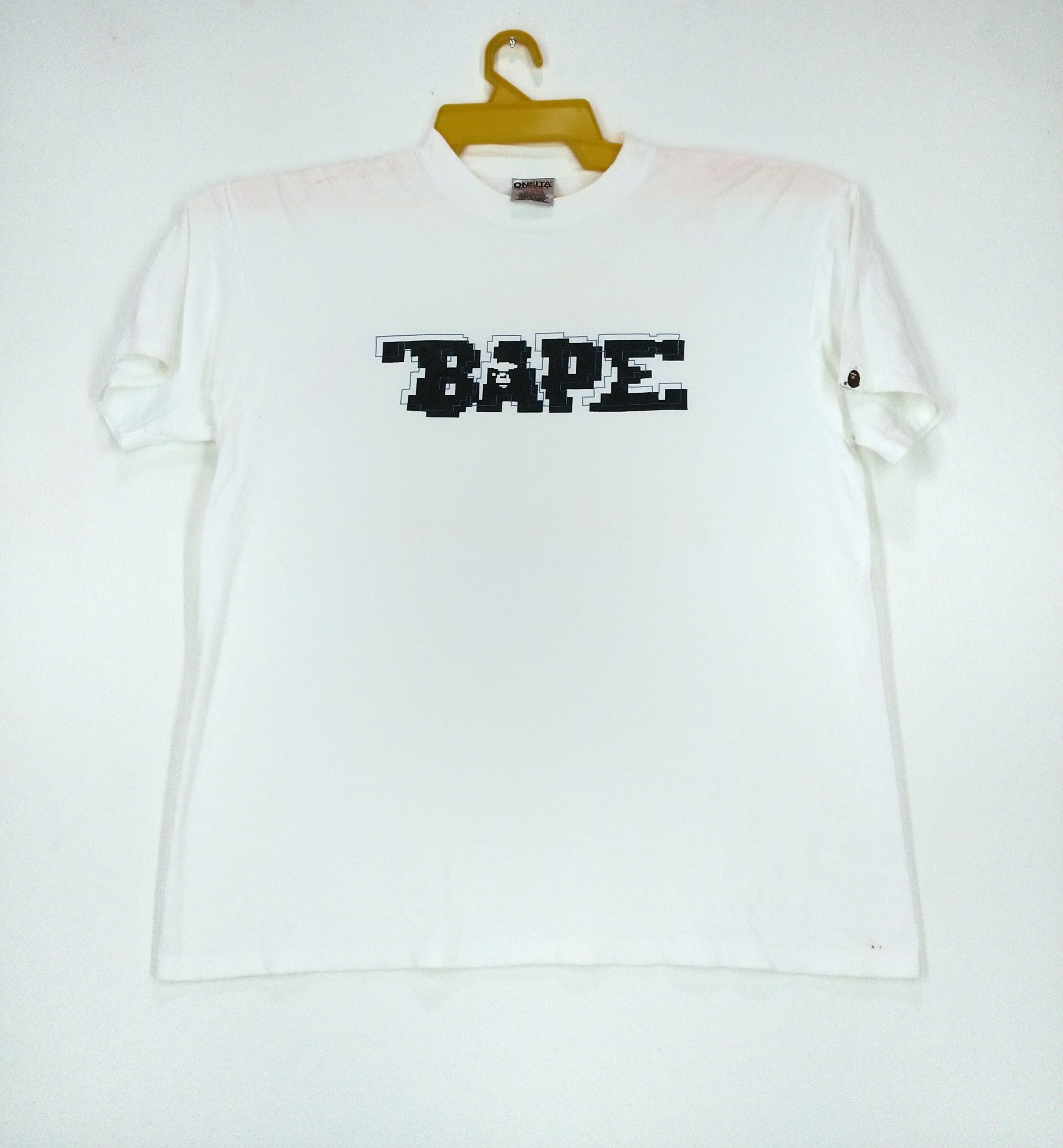 Bape Vintage A bathing ape Oneita tag shirt | Grailed