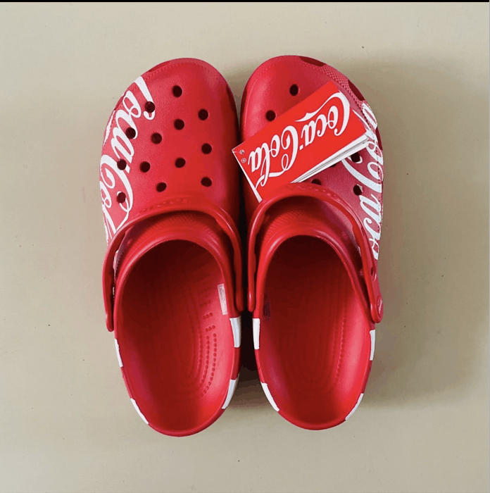 Coca Cola Coca Cola x Crocs Classic Cgll co-branded Coca Cola Sandals ...