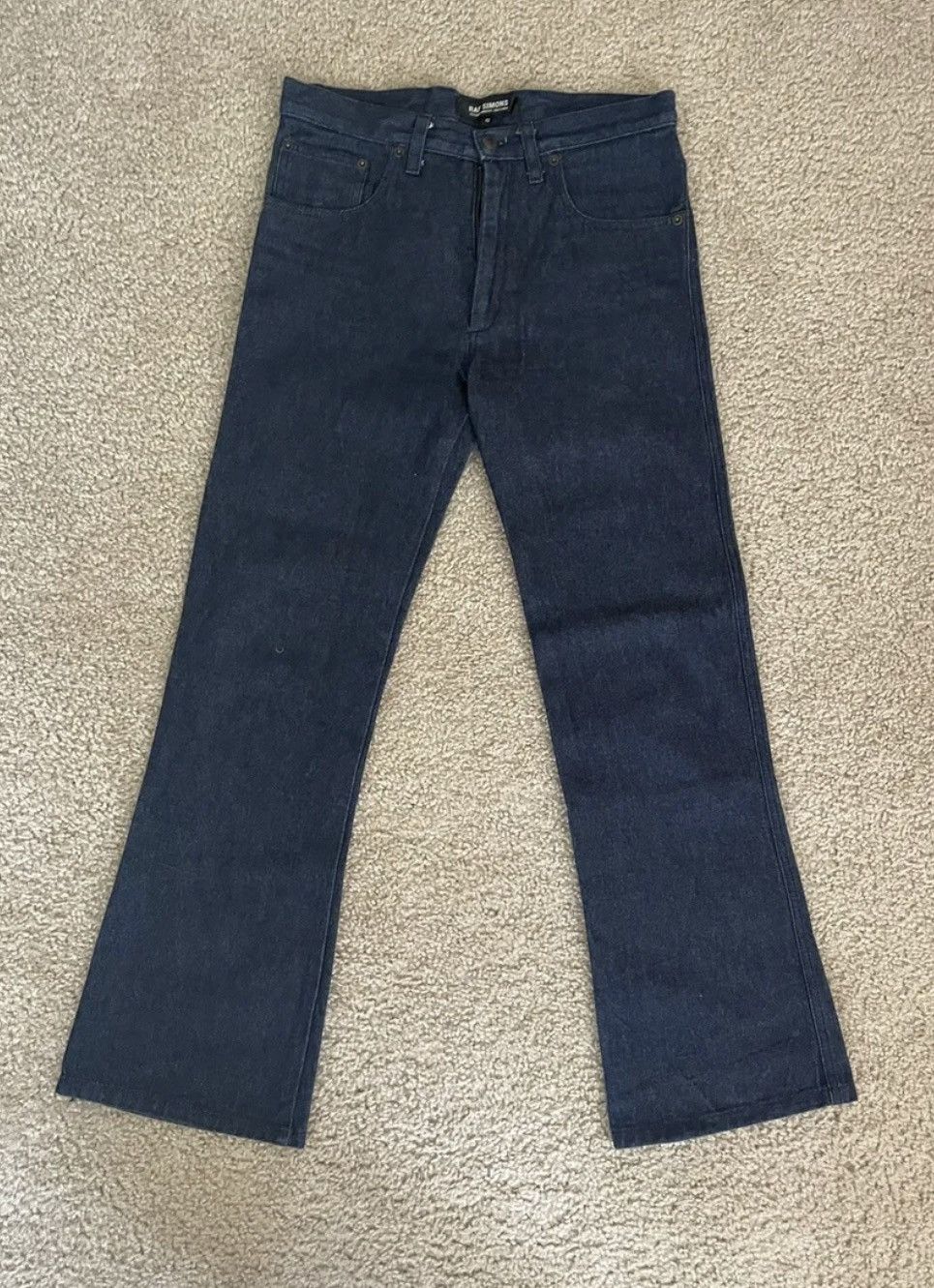 Raf Simons Raf Simons AW03-04 Bootcut/Bell Bottom Jeans | Grailed