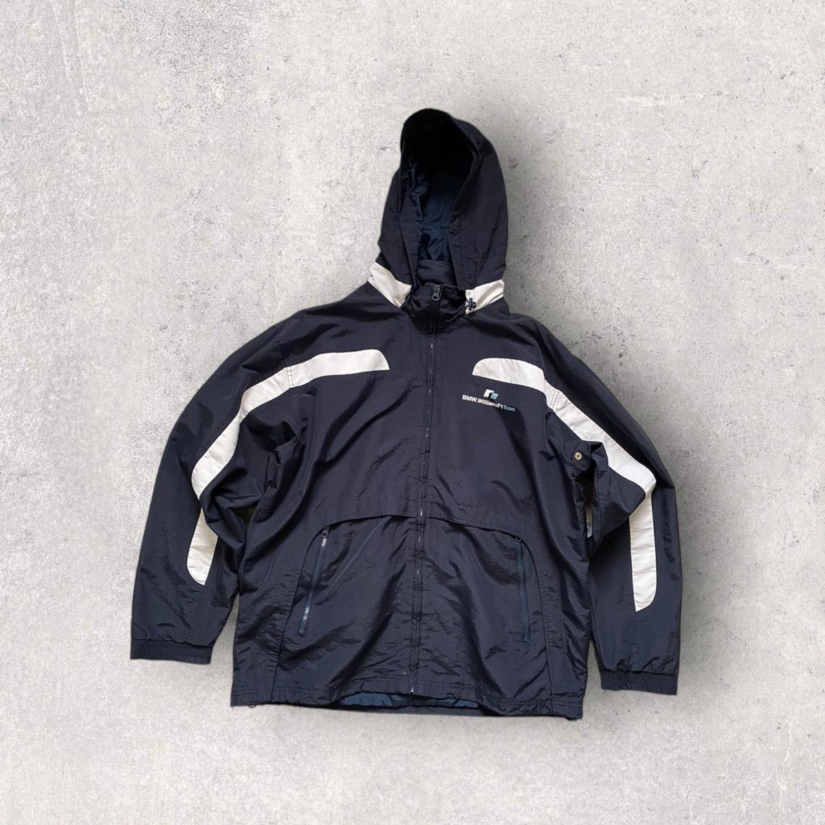 Bmw Vintage BMW Racing Jacket Williams F1 Team Hooded XL | Grailed