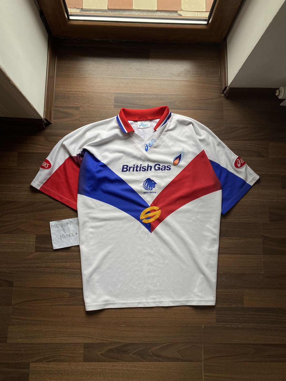 Asics × Vintage Asics Great Britain Rugby league 1997-1998 home jersey ...