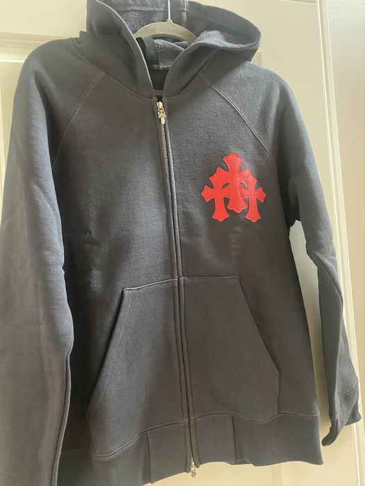 Chrome Hearts Chrome Hearts Paper Jam/ Cross Patched Hoodie | Grailed