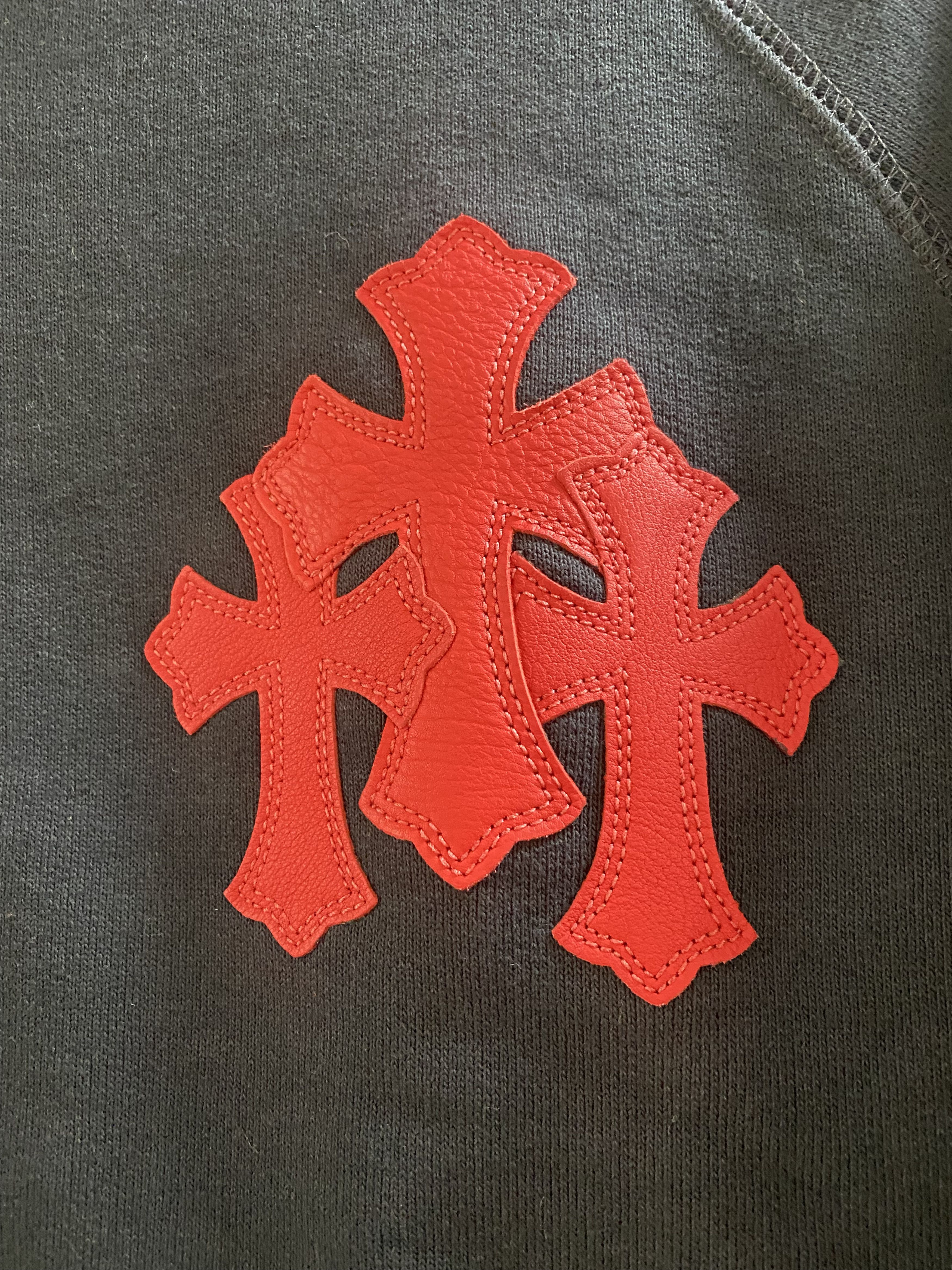 Chrome Hearts Chrome Hearts Paper Jam/ Cross Patched Hoodie | Grailed