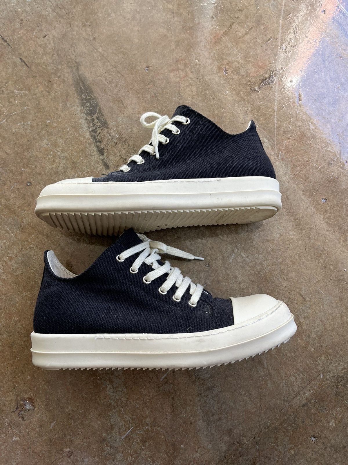 Rick Owens Rick Owens DRKSHDW Ramones Low | Grailed