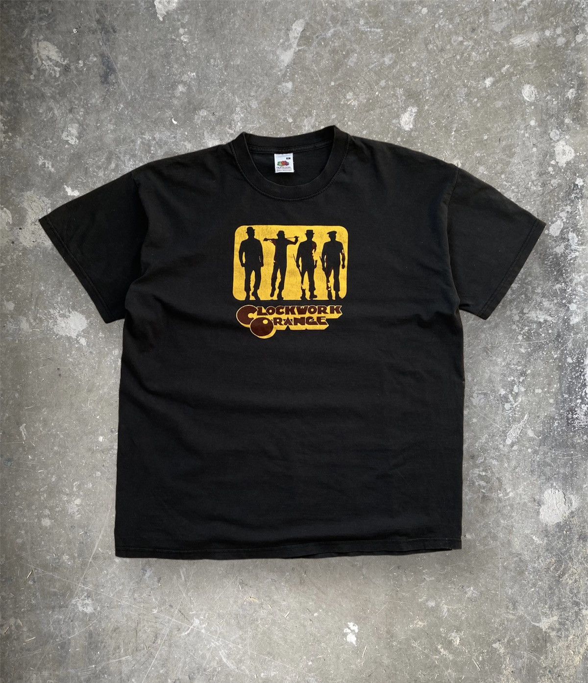 Vintage Vintage 90s Clockwork Orange Stanley Kubrick Distressed Tee ...