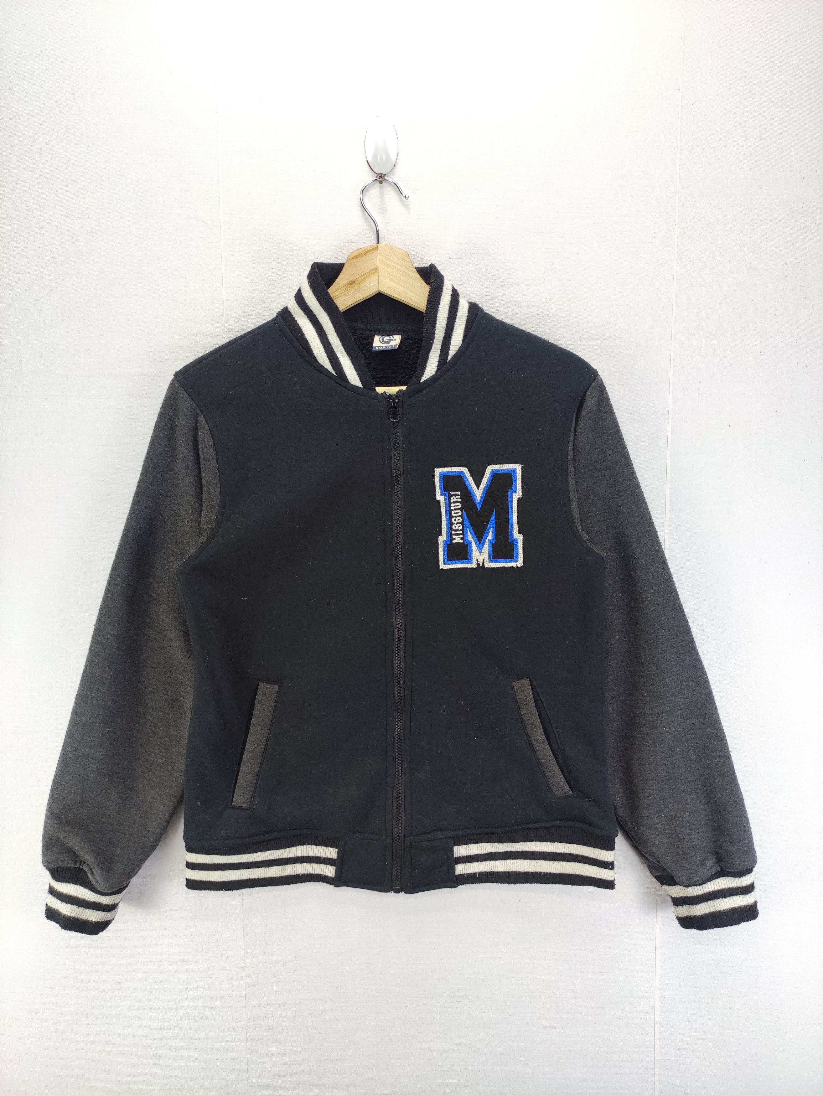 Vintage Vintage Varsity Jacket Missouri Lining Fleece By Gold Coast ...