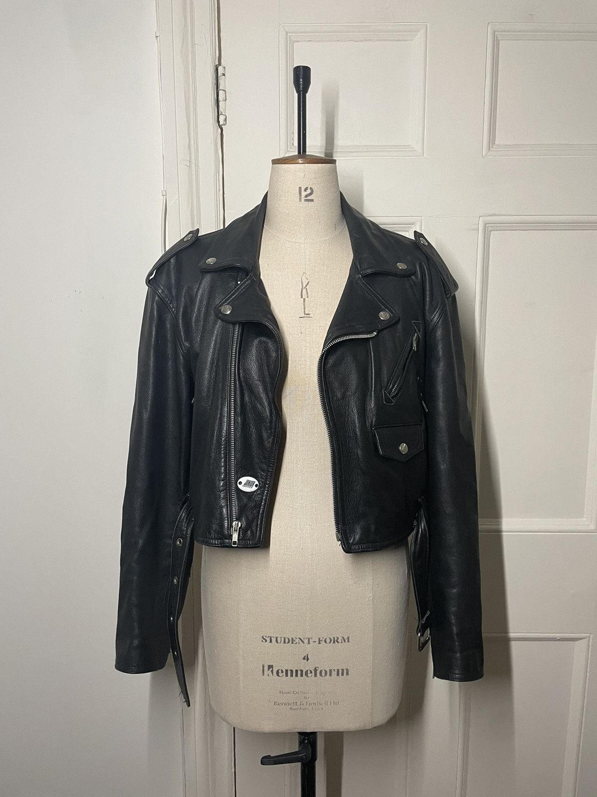Jean Paul Gaultier Junior Gaultier Perfecto Black Leather Jean Paul Gaultier Junior Gaultier Perfecto Black Leather