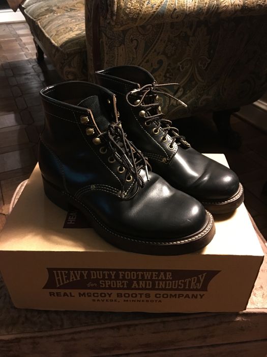 The Real McCoy's Work boots | Grailed