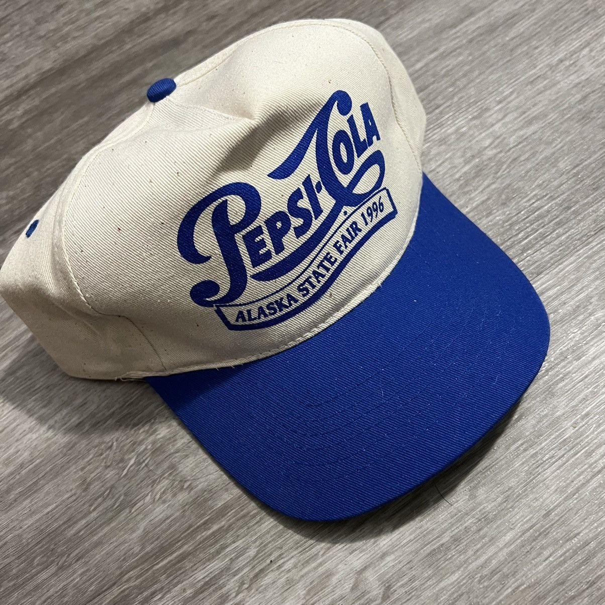 Pepsi × Vintage Vintage Pepsi Cola Hat Alaska State Fair 1996 | Grailed