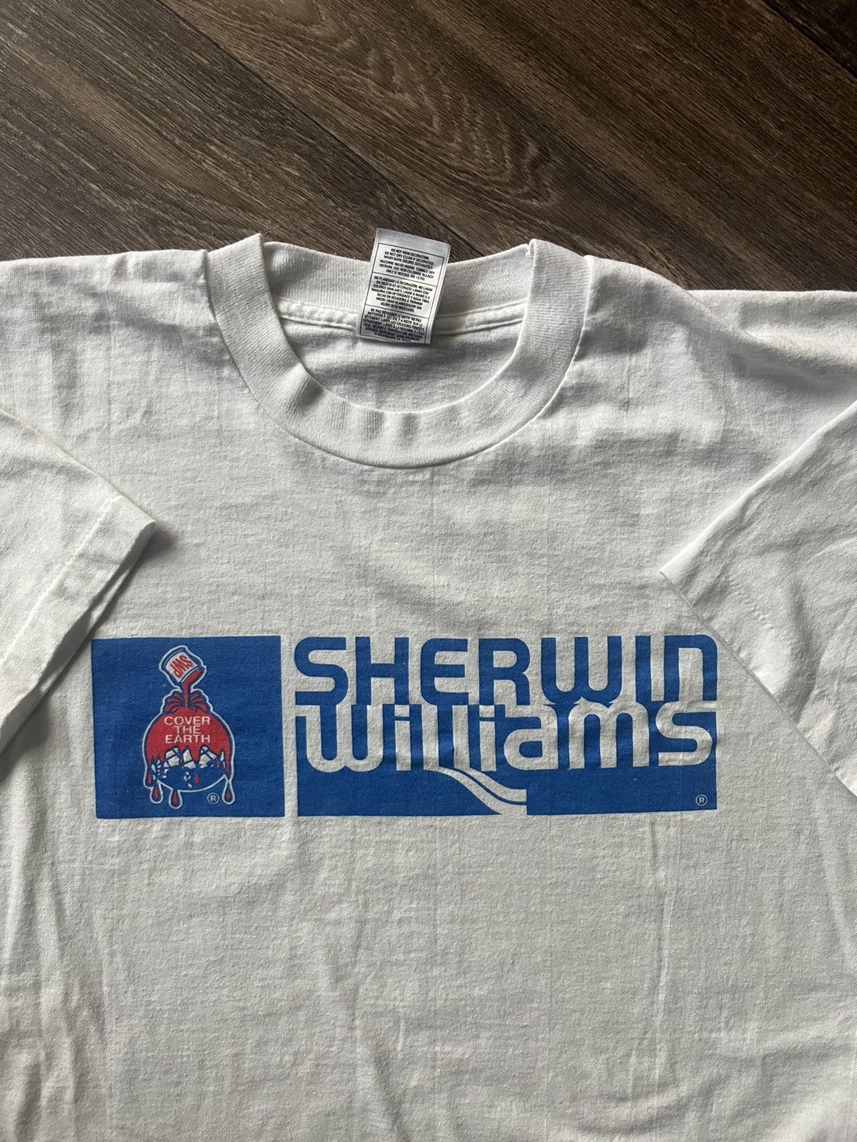 Vintage Vintage 90’s Sherwin Williams Painter T-Shirt | Grailed