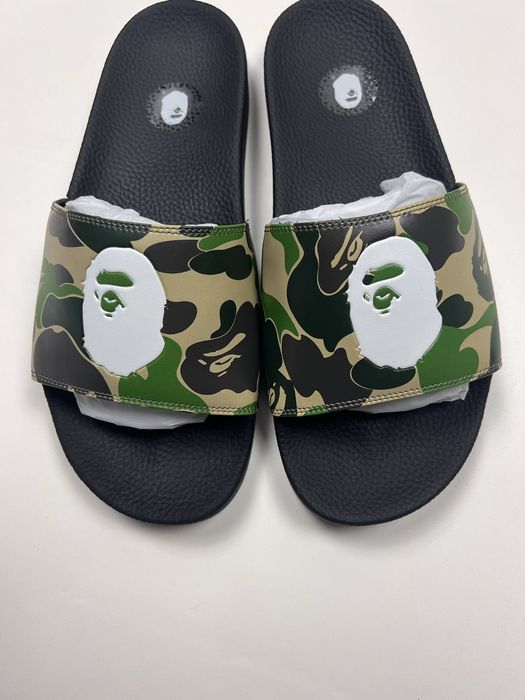 Bape A ABC Camo Slides | Grailed