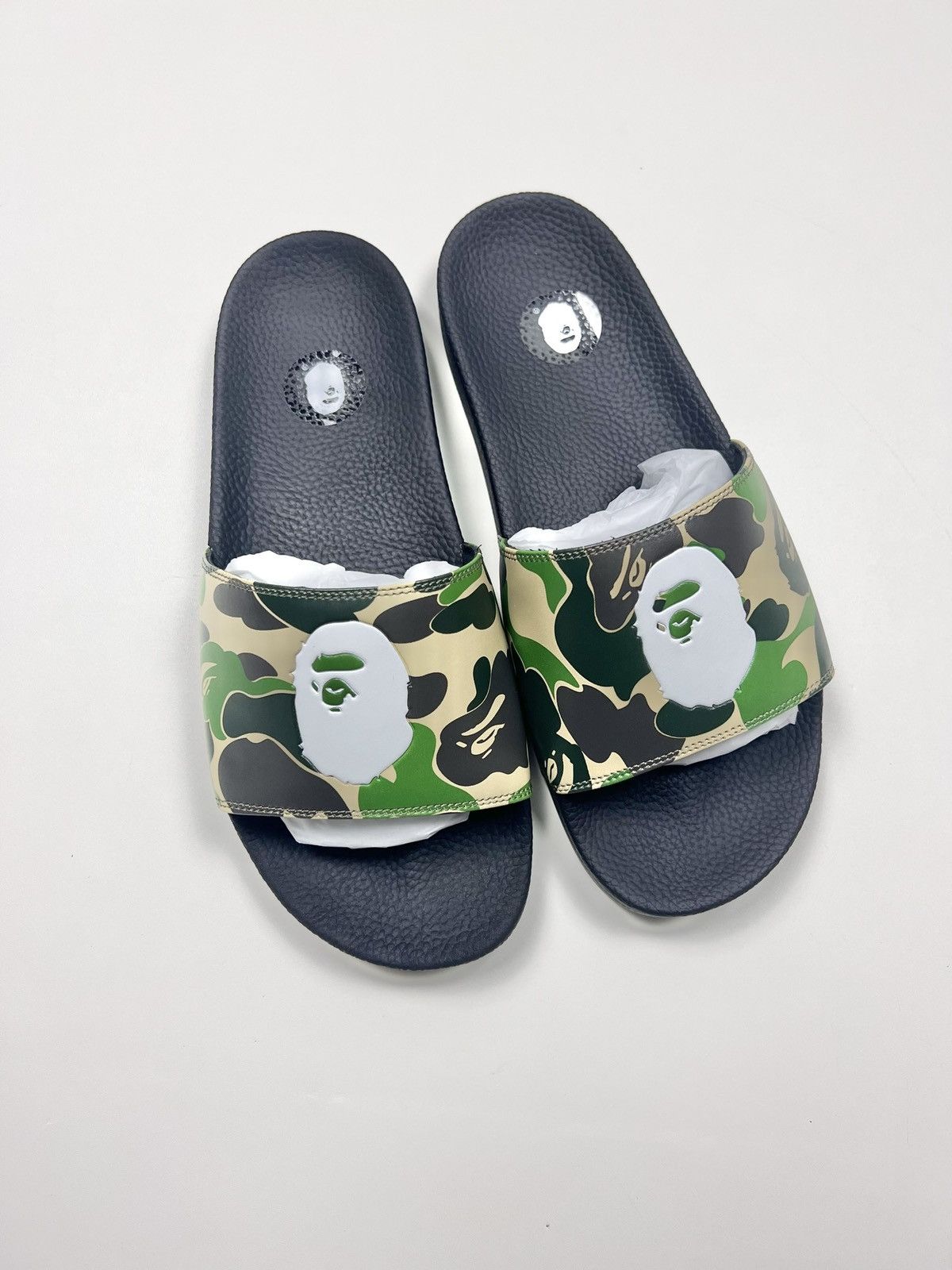 Bape A ABC Camo Slides | Grailed