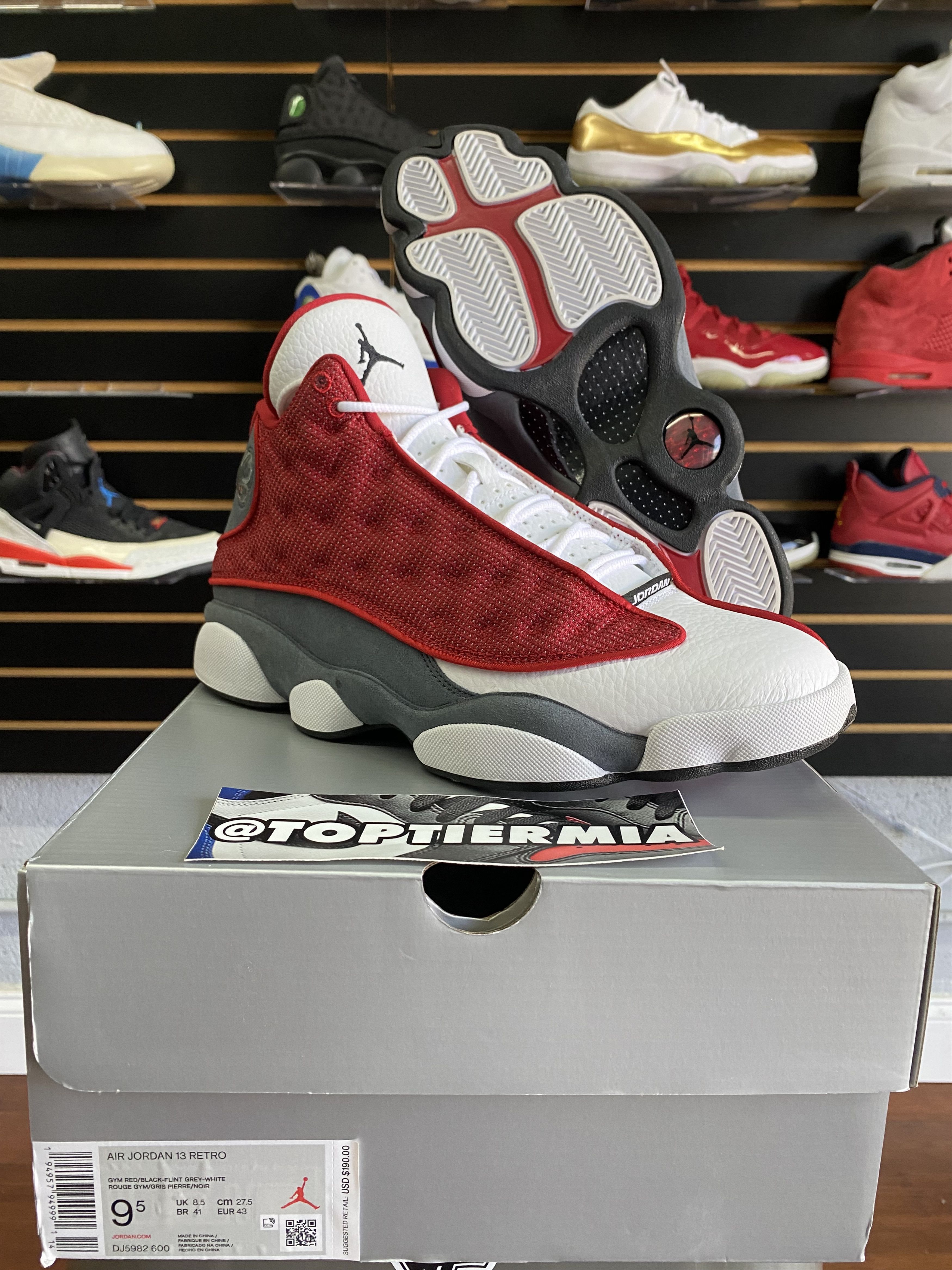 Jordan Brand air jordan 13 red flint 2021 sz 9.5 | Grailed