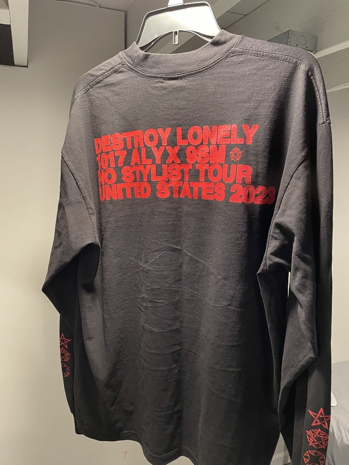 Alyx Destroy Lonely x Alyx No Stylist Tour Merch | Grailed