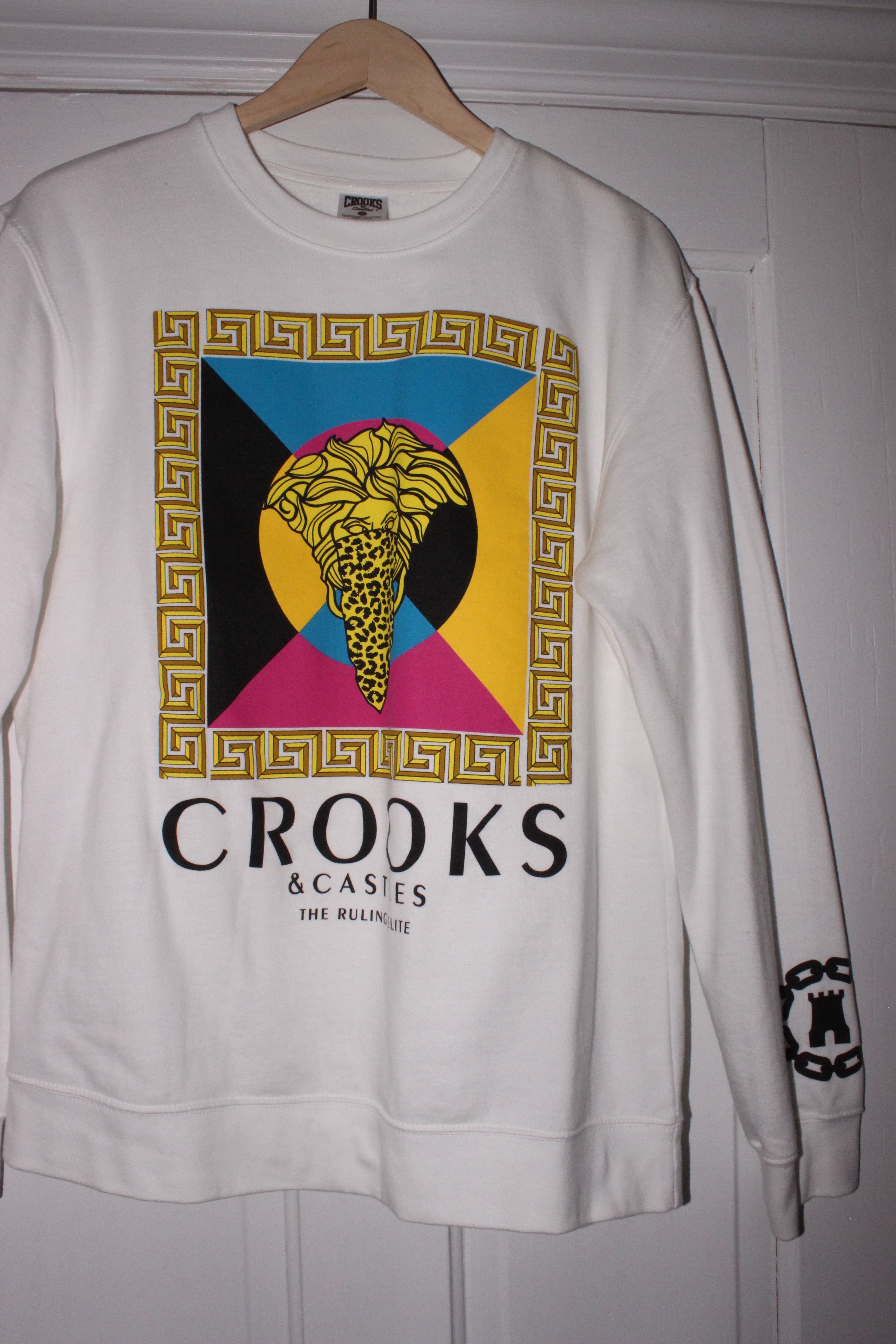 Crooks & Castles Medusa head crewneck | Grailed