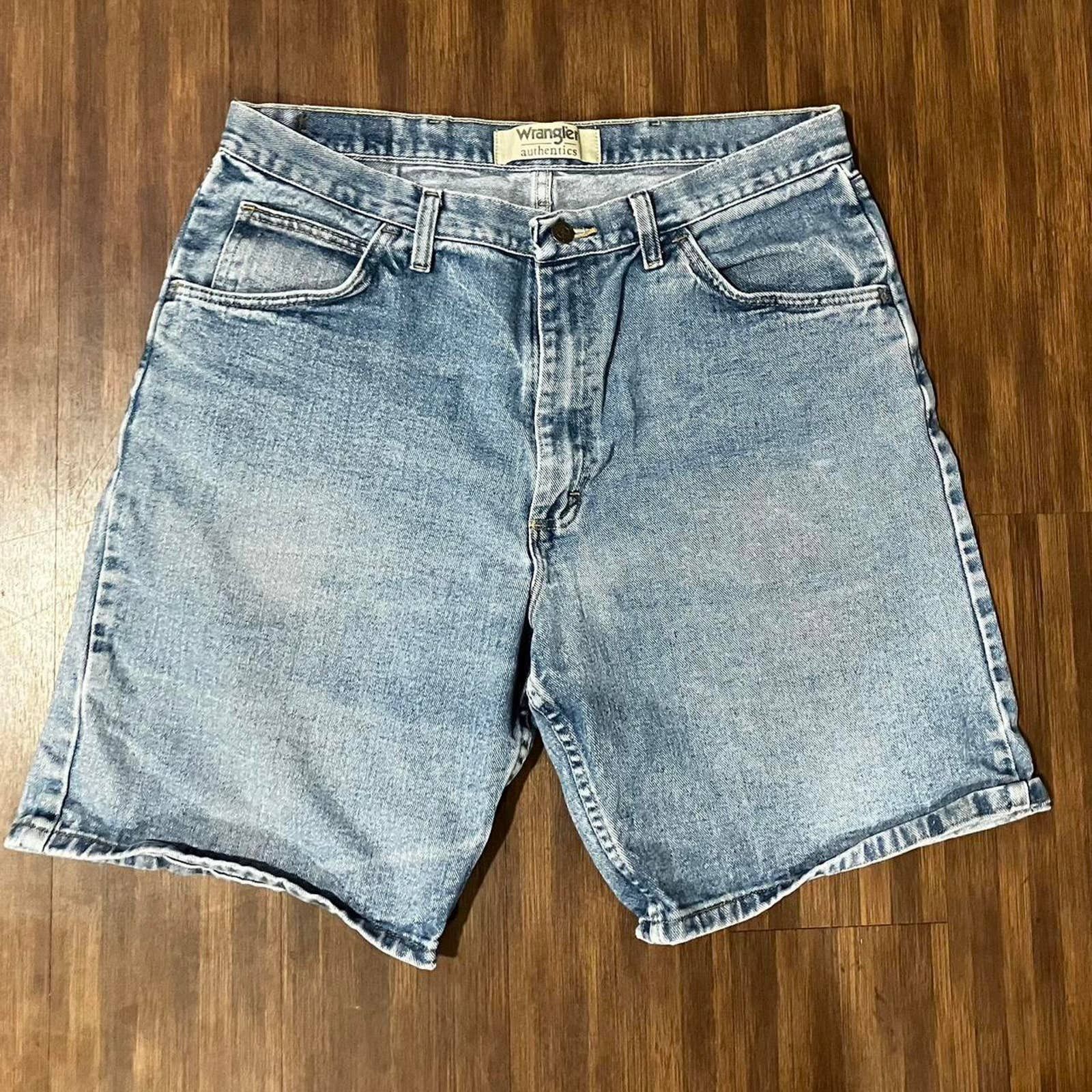 Wrangler Wrangler Authentics Light Wash Jorts | Grailed