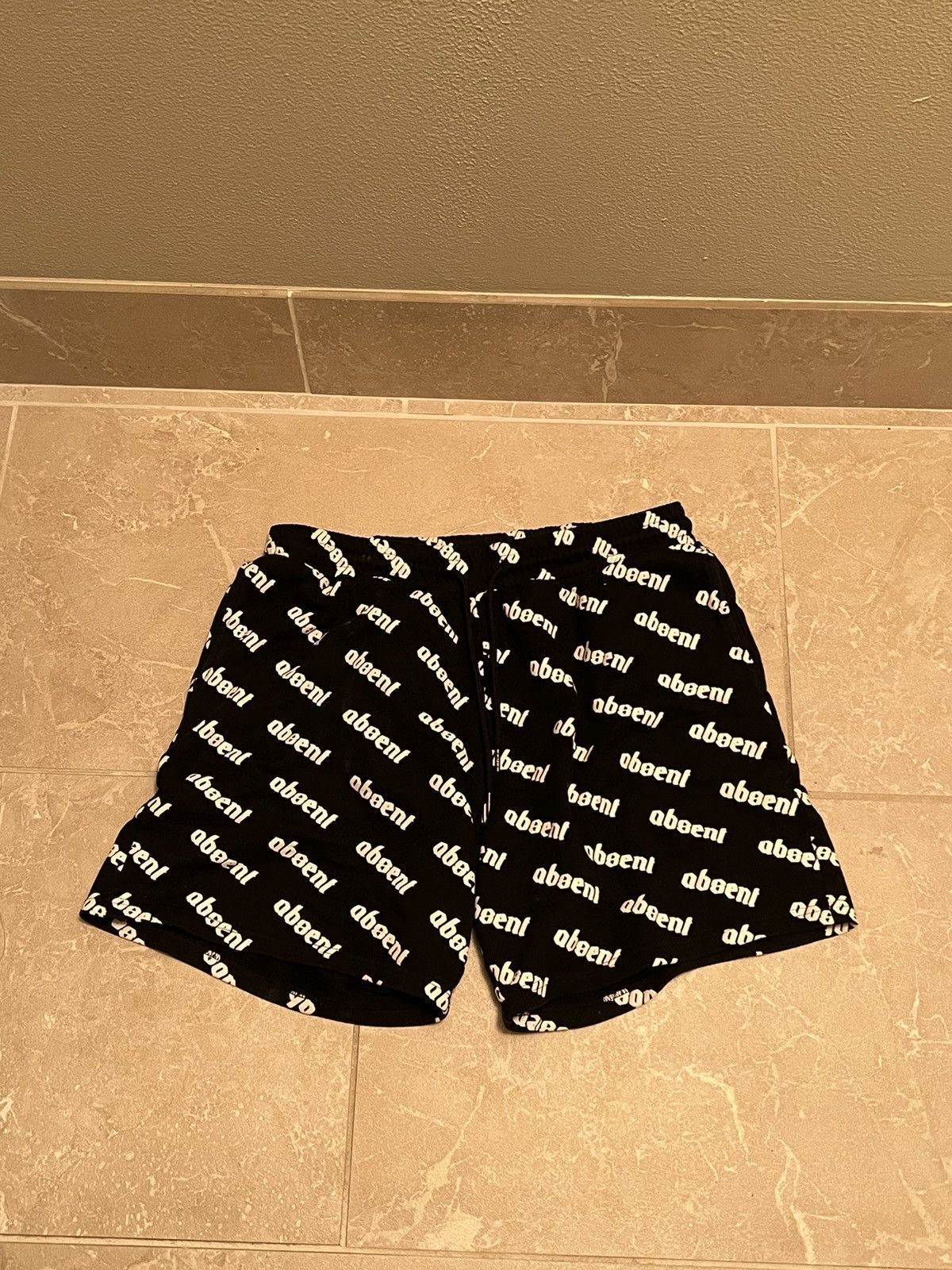 Absent Absent Puff Print Shorts | Grailed