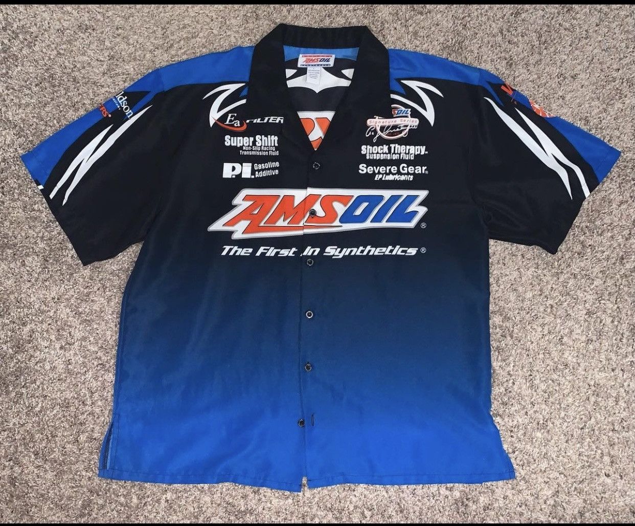 NASCAR × Racing × Vintage Vintage Racing Button Up | Grailed