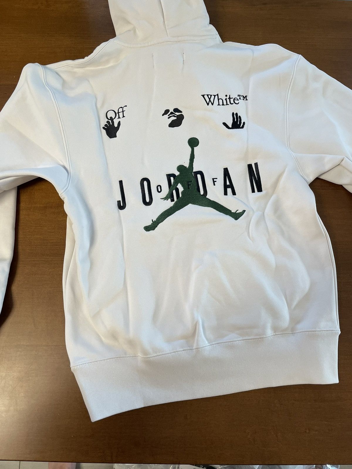Jordan Brand Off-White x Jordan Hoodie - White | Grailed