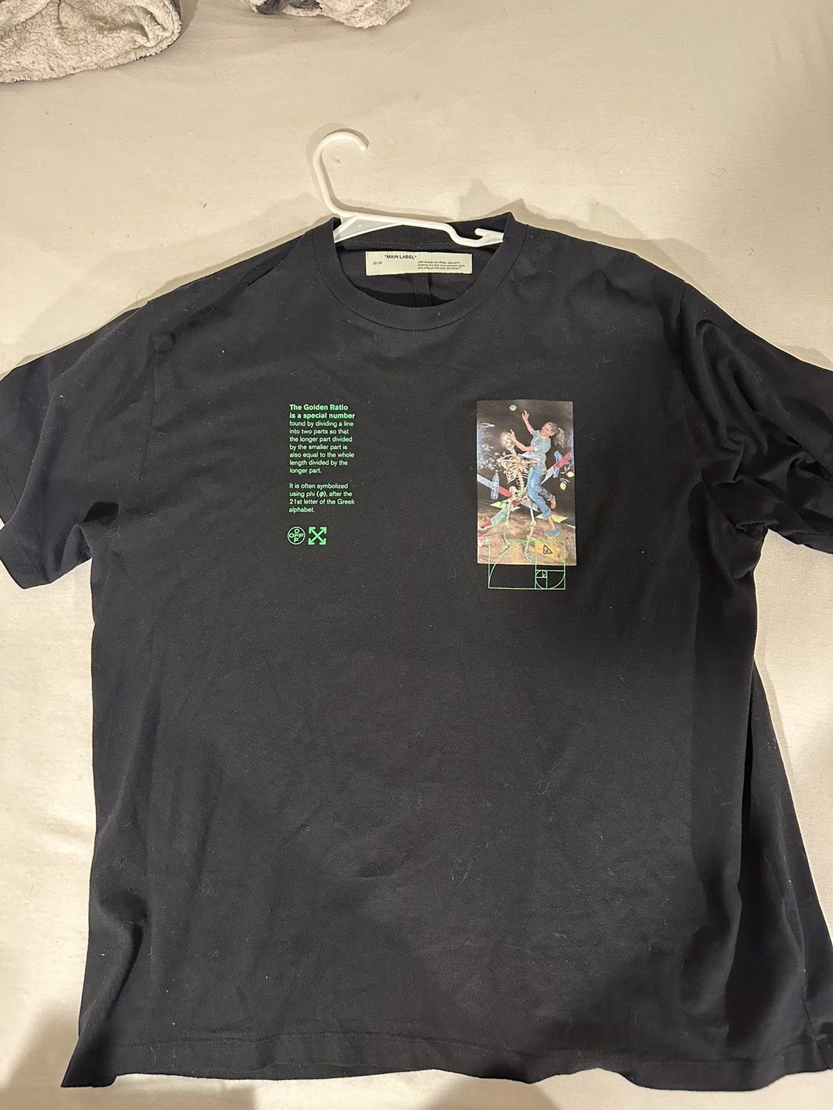 Off-White Off White Skeleton Tee Golden Ratio | Grailed